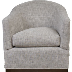 Wesley Hall Living Room Cistern Swivel Chair 465 | Hickory Furniture ...