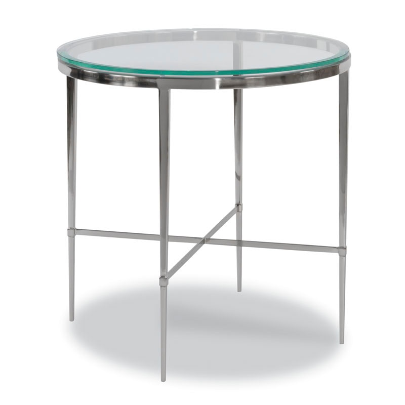 Woodbridge Furniture Living Room Chelsea Round Side Table 1054-54 ...