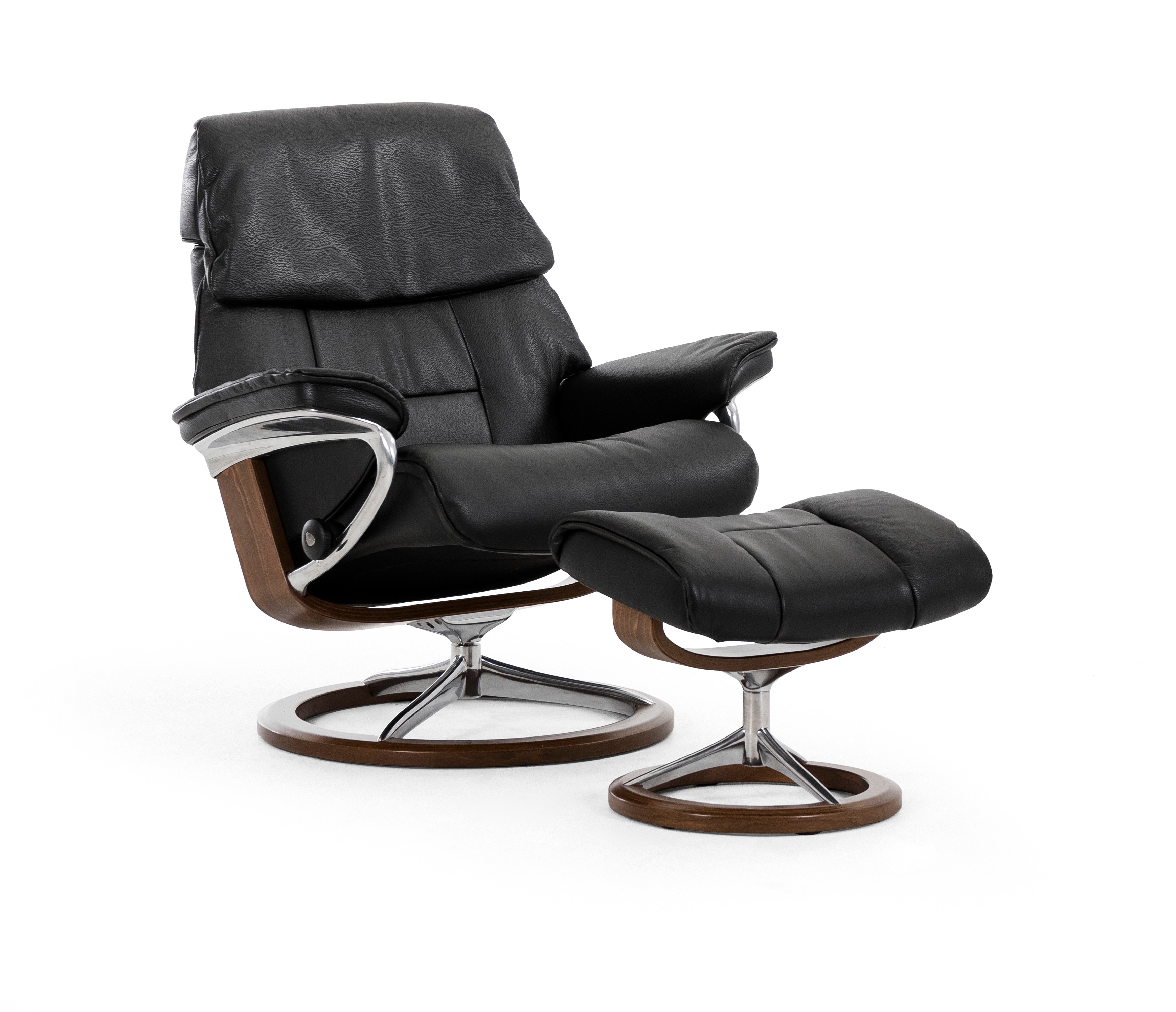 Stressless by Ekornes Living Room Stressless Ruby Medium Signature Base ...
