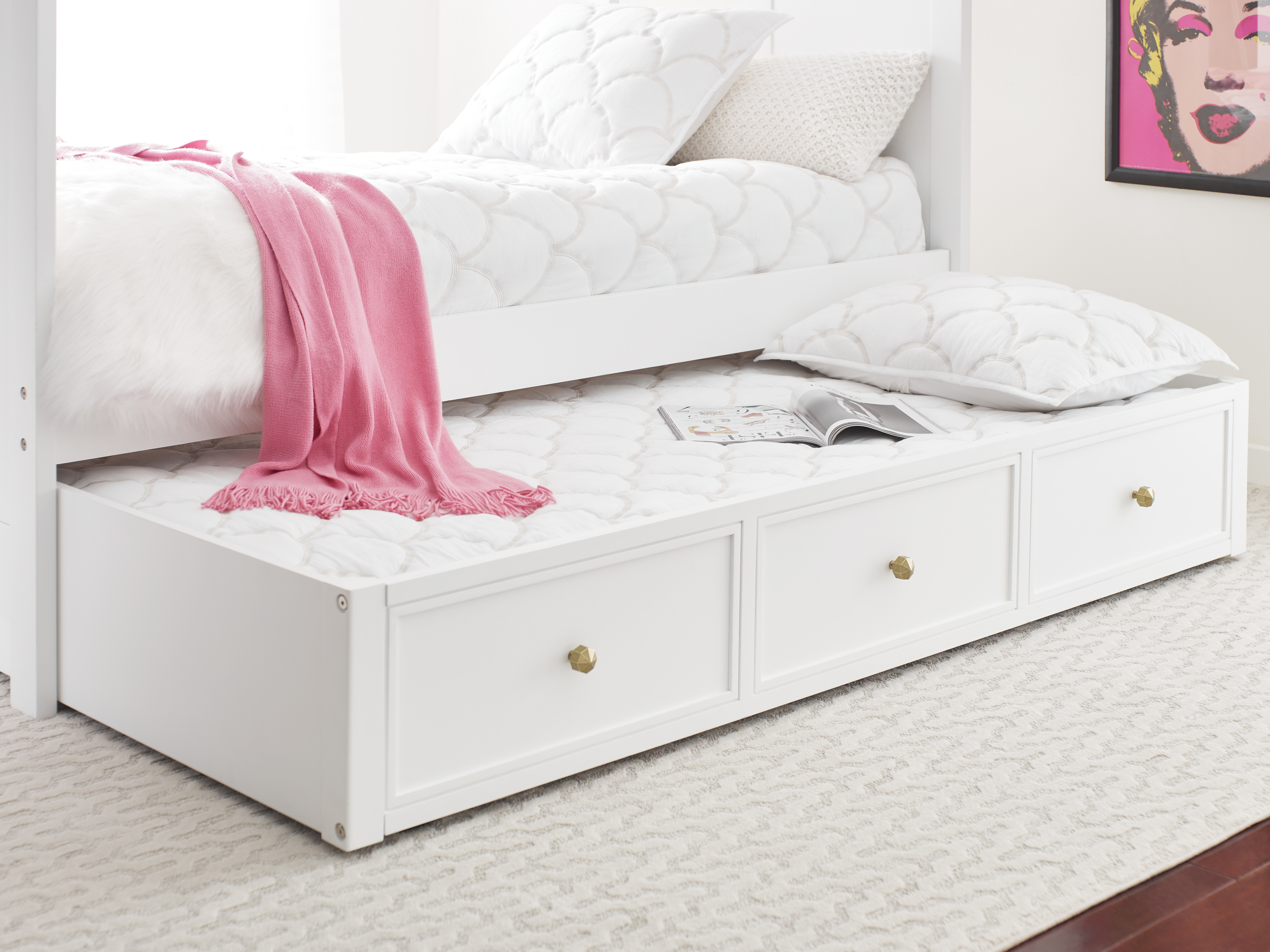 Rachael Ray Home by Legacy Classic Furniture Bedroom Chelsea By Rachael Ray Trundle Stg Drawer