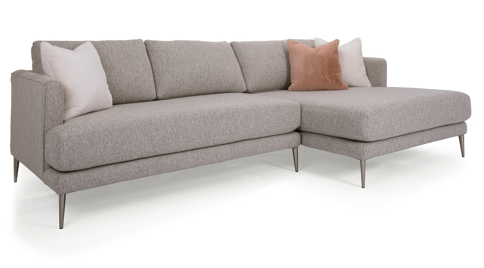 Decor-Rest Living Room 2089-07 Left Hand Facing Loveseat 2089-07 ...