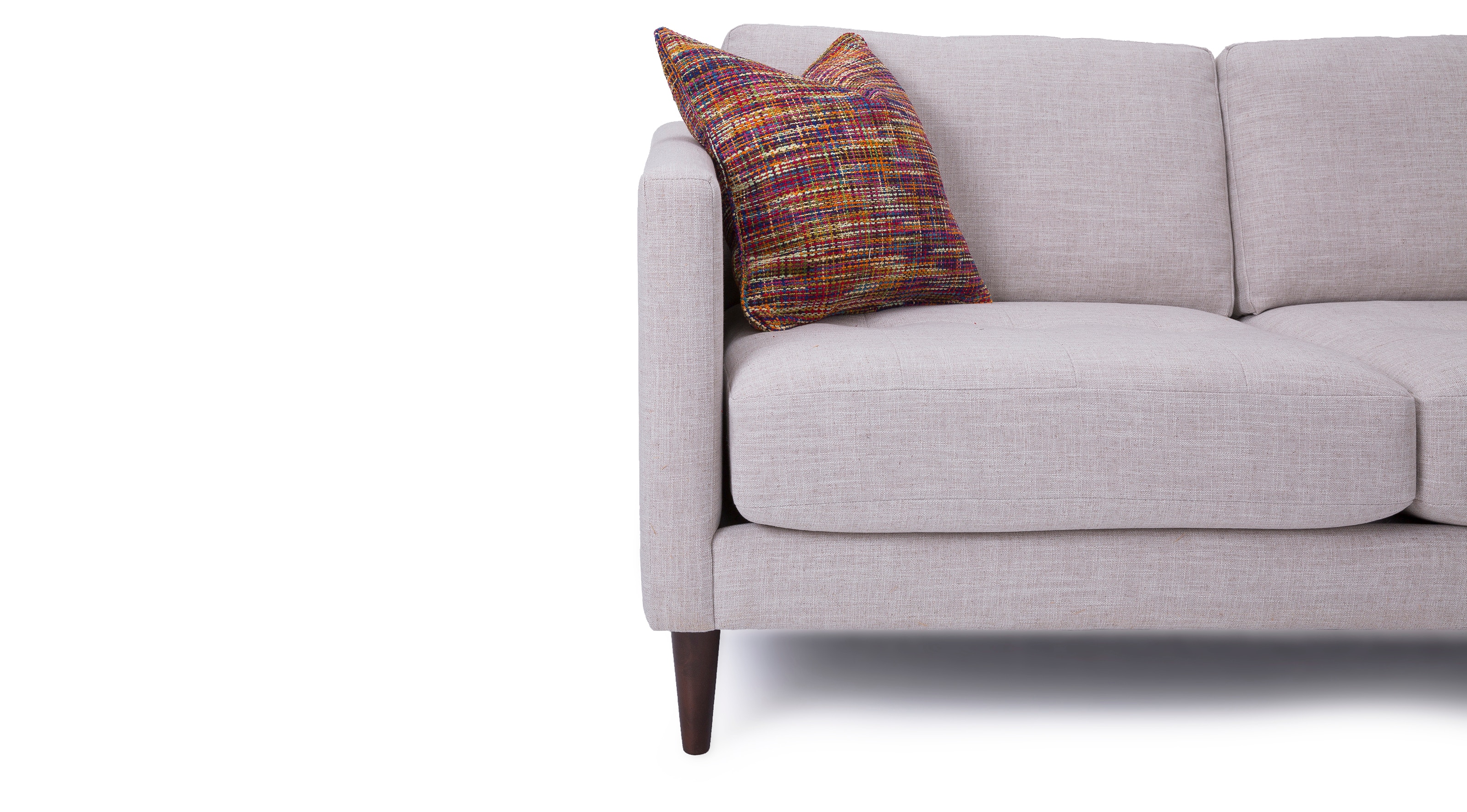 Decor-Rest Living Room 2M1-06 Right Hand Facing Loveseat 2M1-06 RHF ...