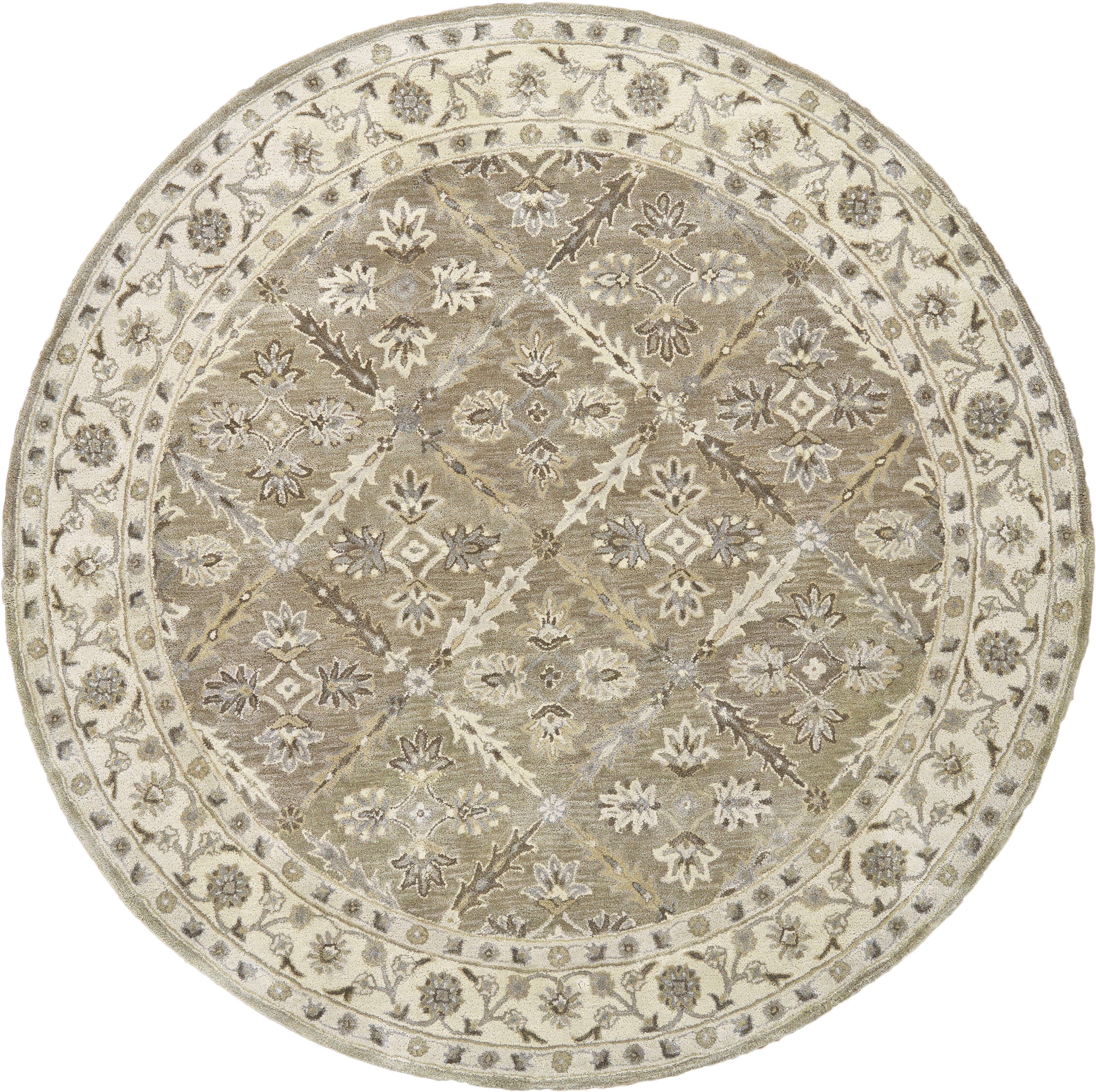 Feizy 6548424FSAG000N95 Area Rugs Eaton Traditional Oriental, Green ...