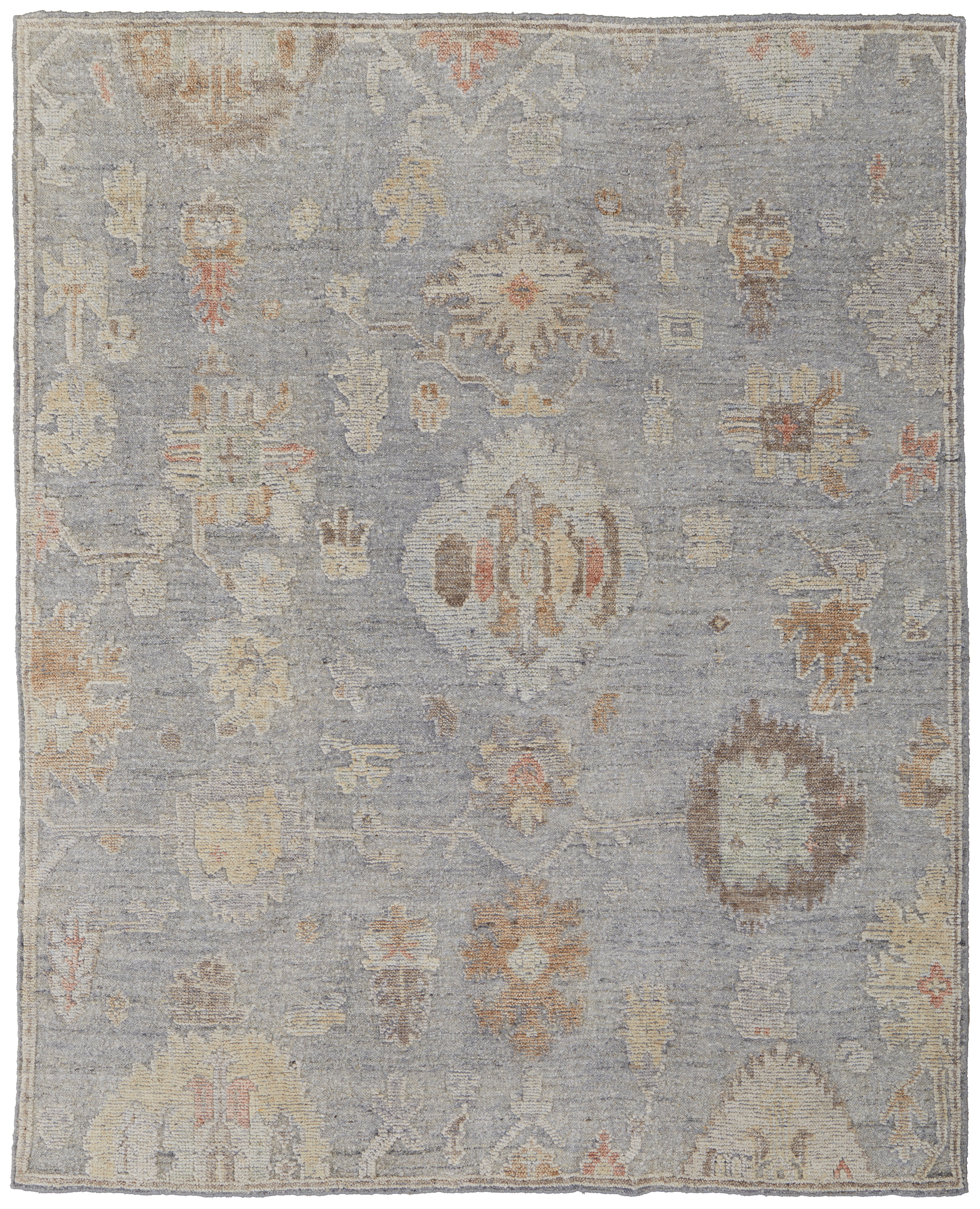 Feizy Area Rugs Grafton Transitional Floral and Botanical, Blue/Gray ...