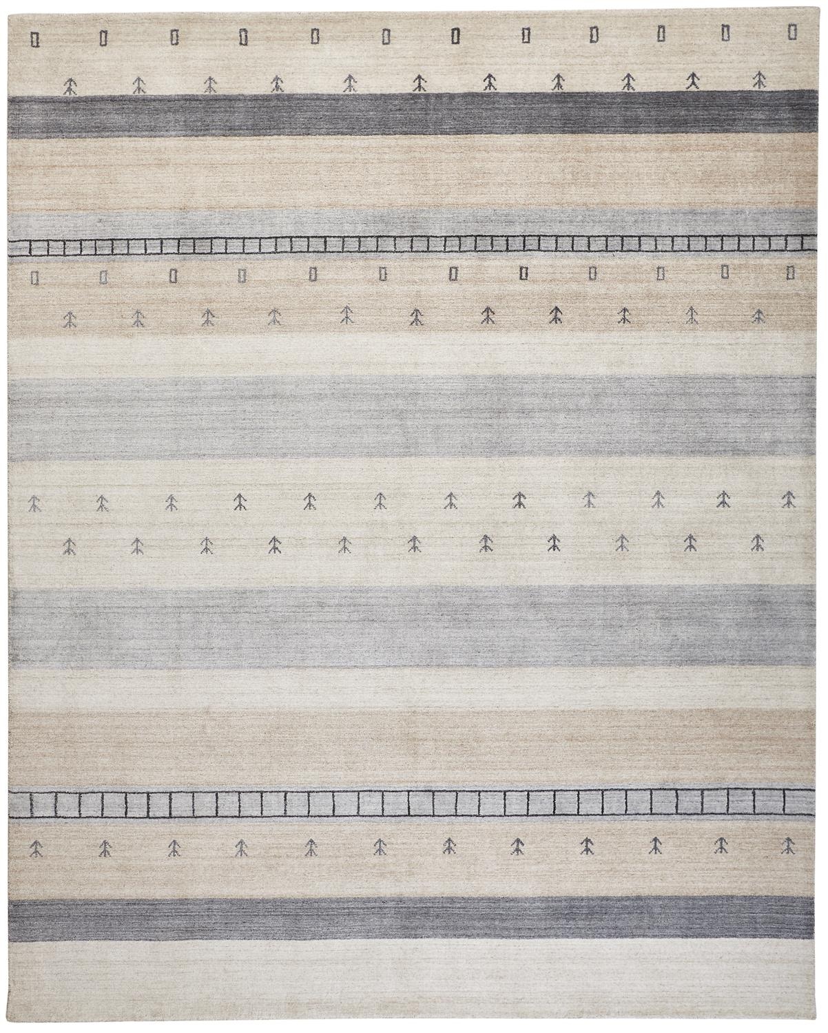 Feizy Area Rugs Legacy BEIGE/GRAY Rug LEGACY-983-6578F-BEIGE/GRAY - Aminis