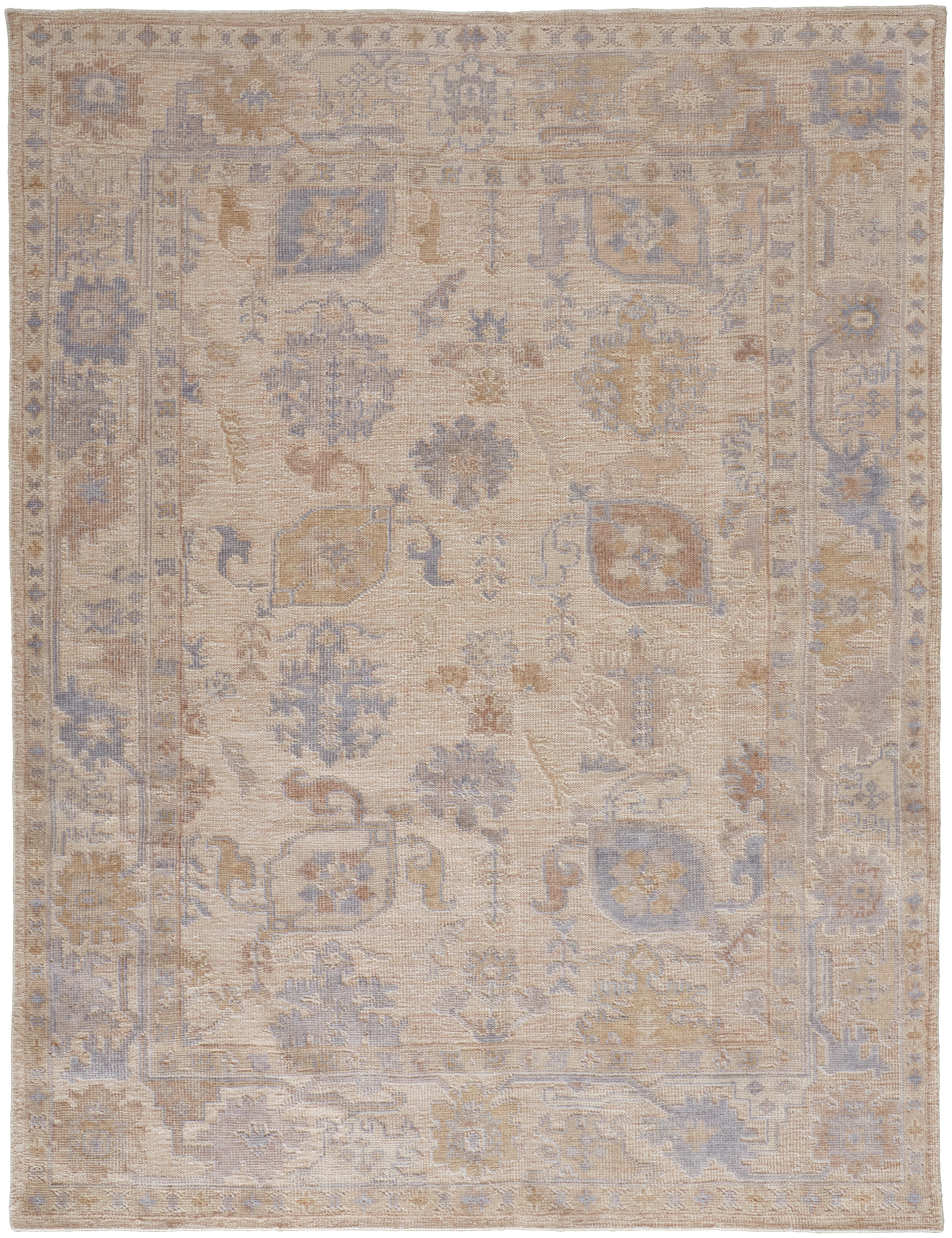 Feizy Area Rugs Wendover Transitional Floral and Botanical, Tan/Orange ...