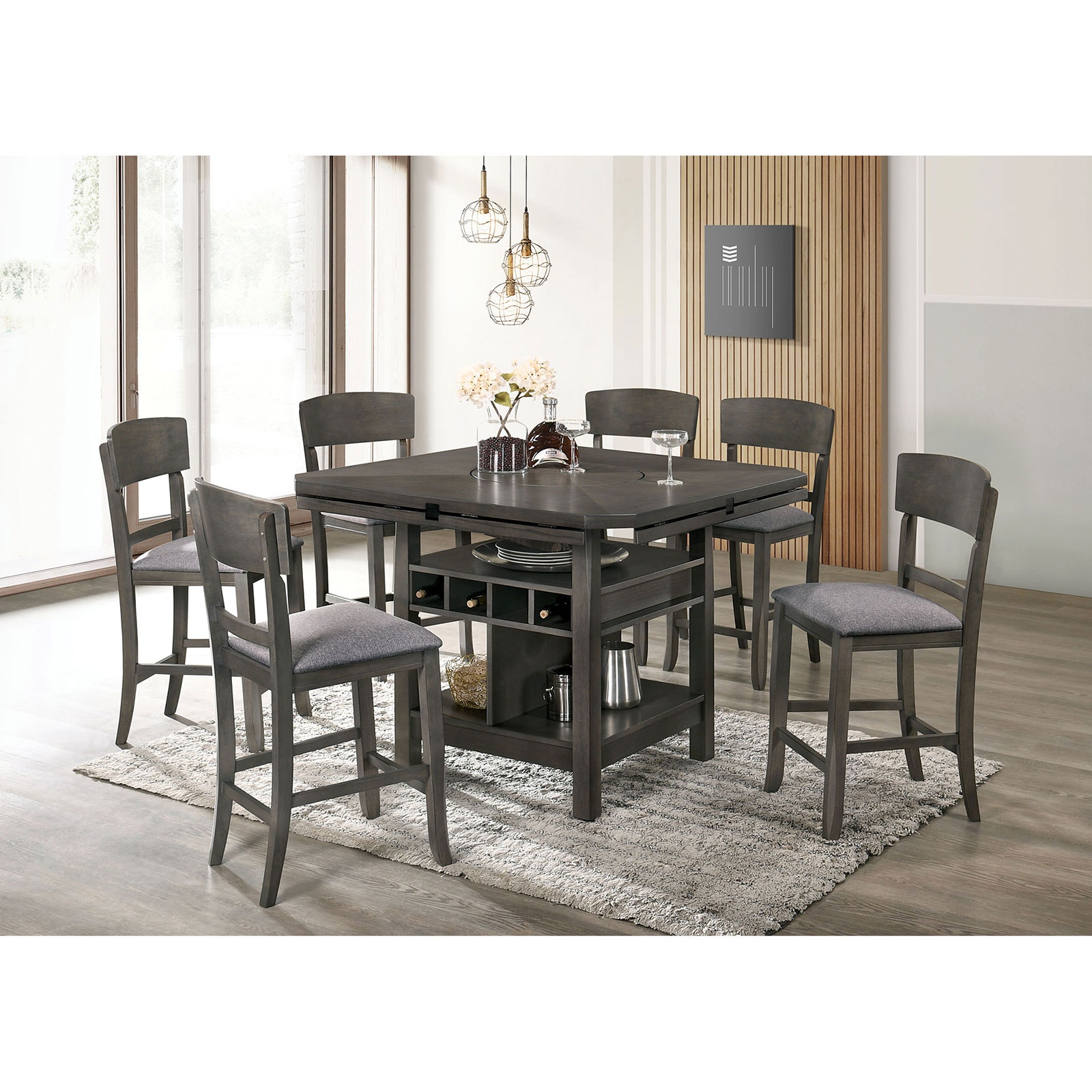 Pub height drop leaf table store