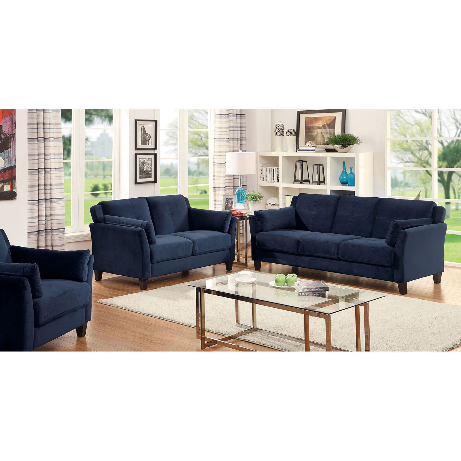 Navy love chair store