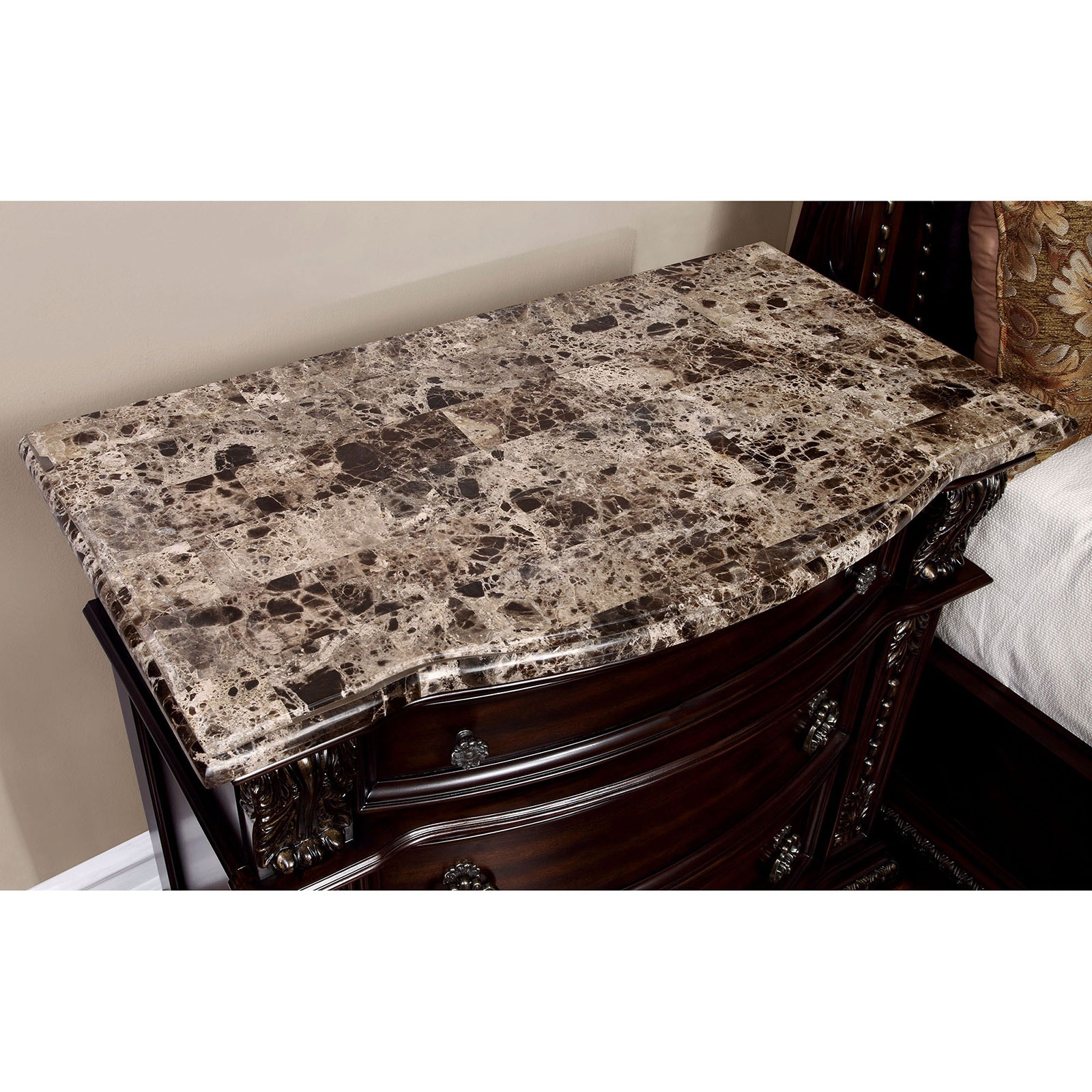 Furniture of America Bedroom Eastern King Bed CM7670EK BED Furniture Market Austin TX