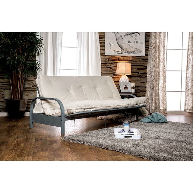 Furniture of America Mattresses 8 White Futon Mattress with Inner Spring FP 2415NN Anna s Home