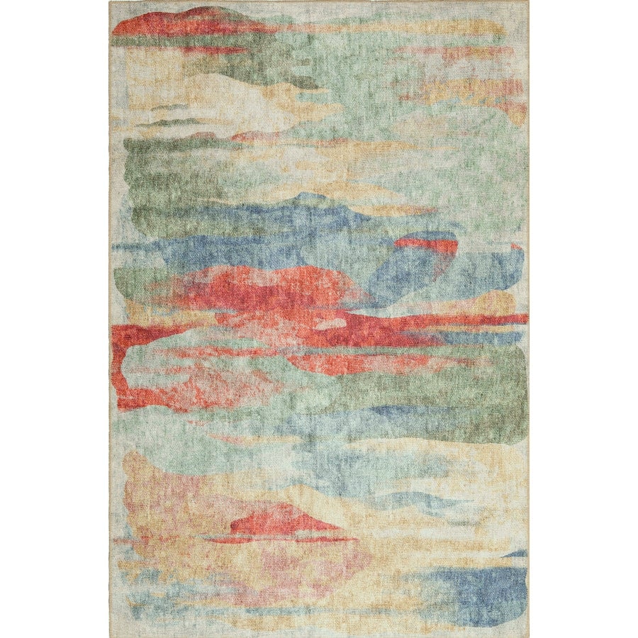 KAS Area Rugs London 4808 Multi Mirage Machine Woven Washable ...