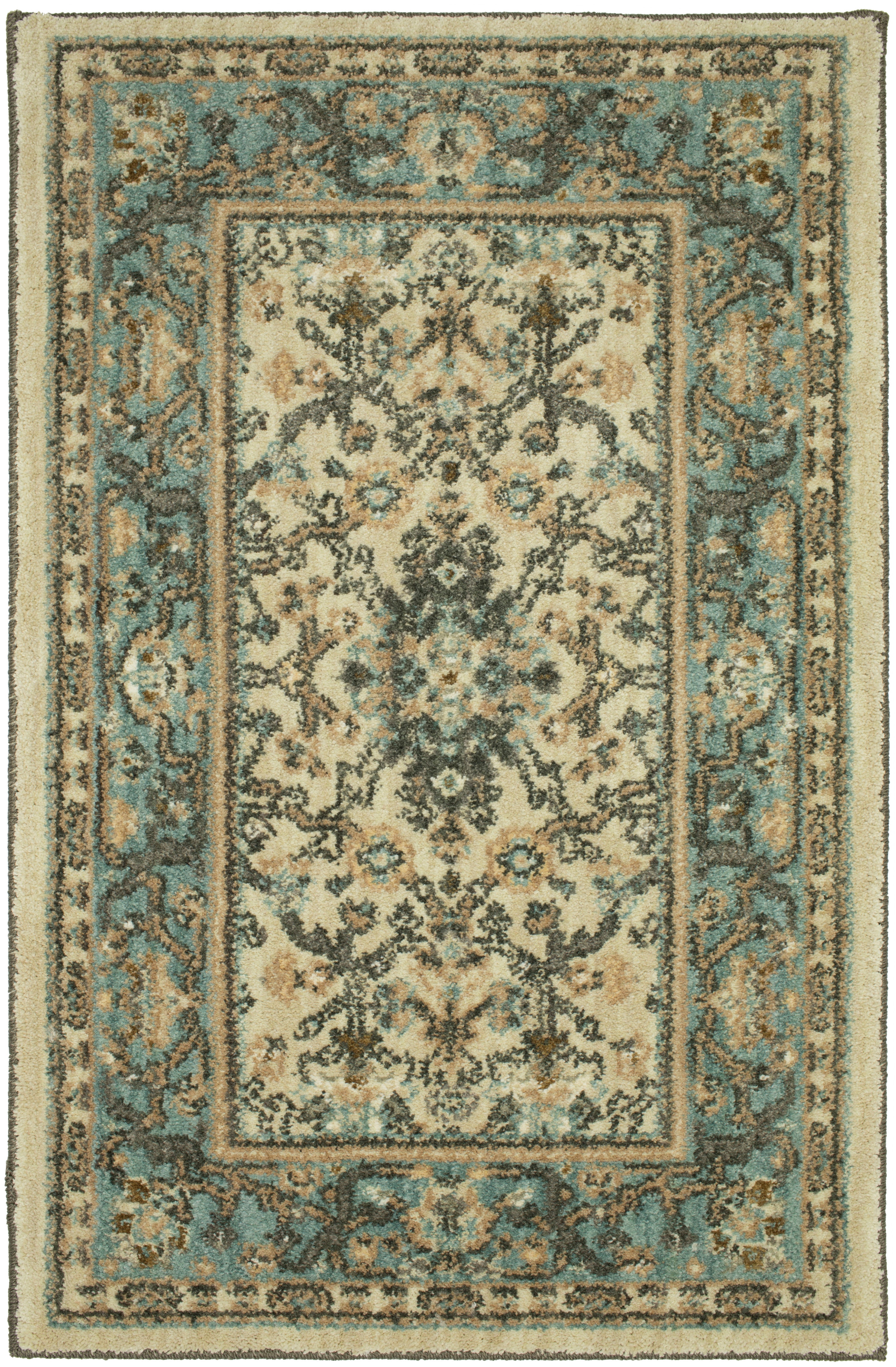 Karastan Area Rugs Euphoria Monaghan Sand Stone 2' x 3' Rectangle Rug ...