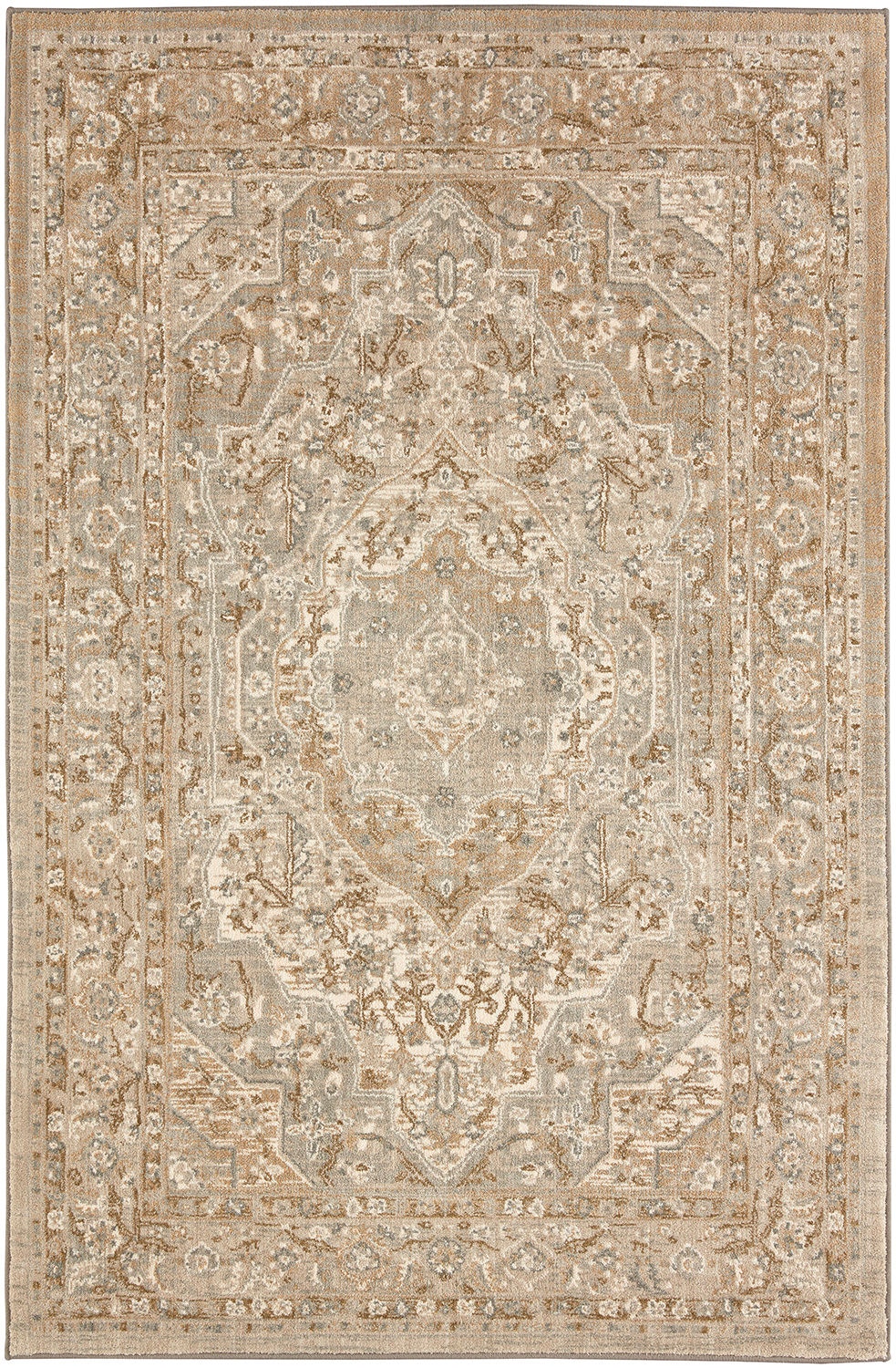 Karastan Area Rugs Touchstone Nore Willow Grey 8' x 11' Rectangle Rug ...