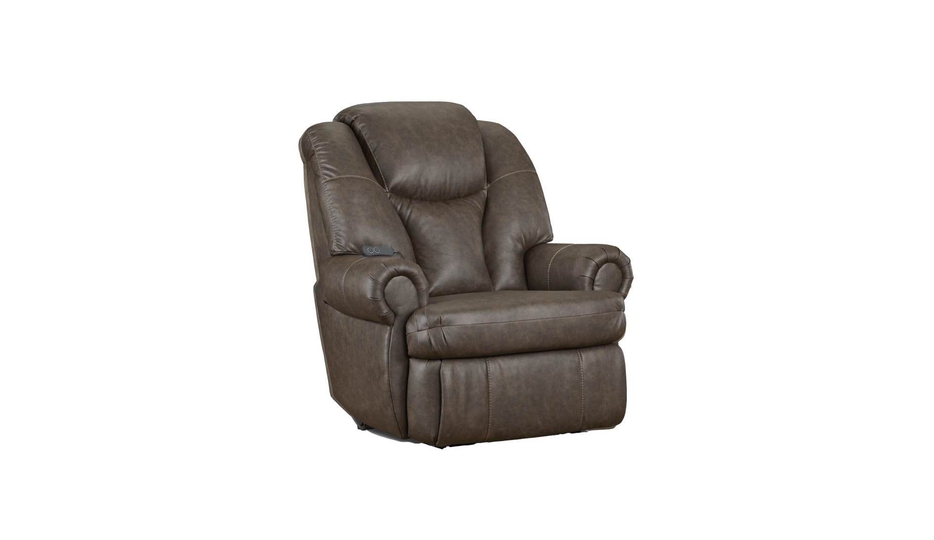 HomeStretch Living Room Kong Power Recliner - Walnut 227-95-21 ...