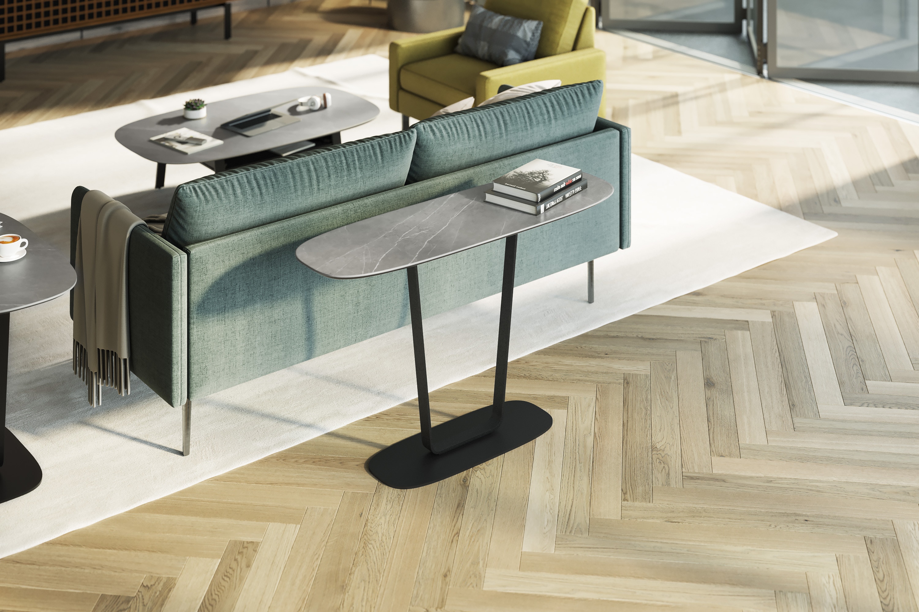 BDI Home Office Cloud 9 1183 Console Table 1183 - Gorman's - Serving Detroit Area With Locations In