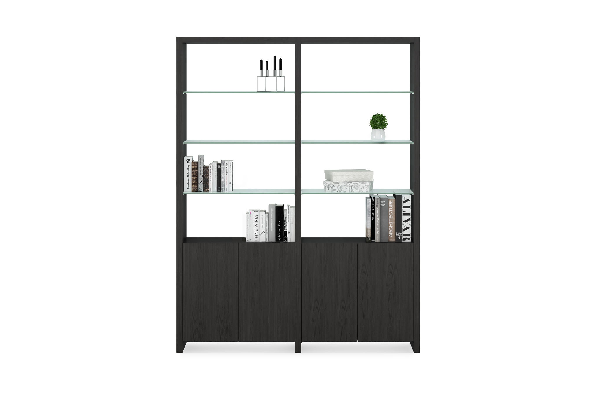 BDI Linea Shelf LineaSH 5802 CRL Double Shelf 5802 CRL - Portland, OR ...