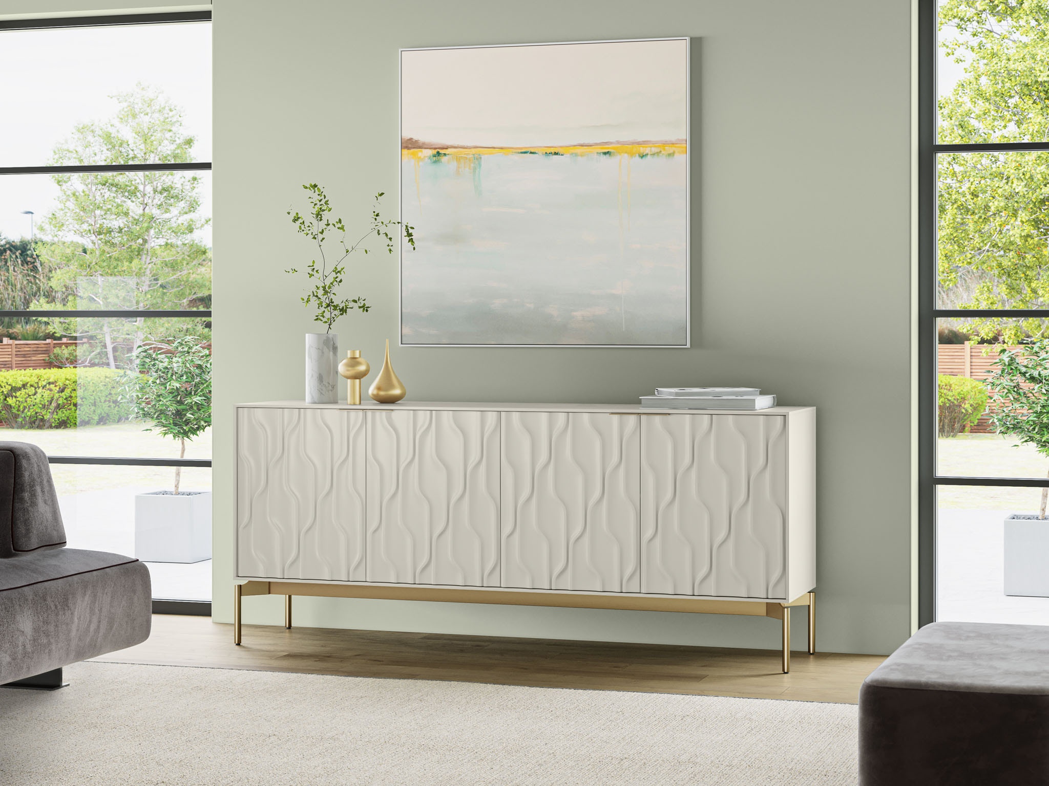 BDI Mesa Mesa 7639 Storage Credenza 7639 ST-BR - Portland, OR | Key ...