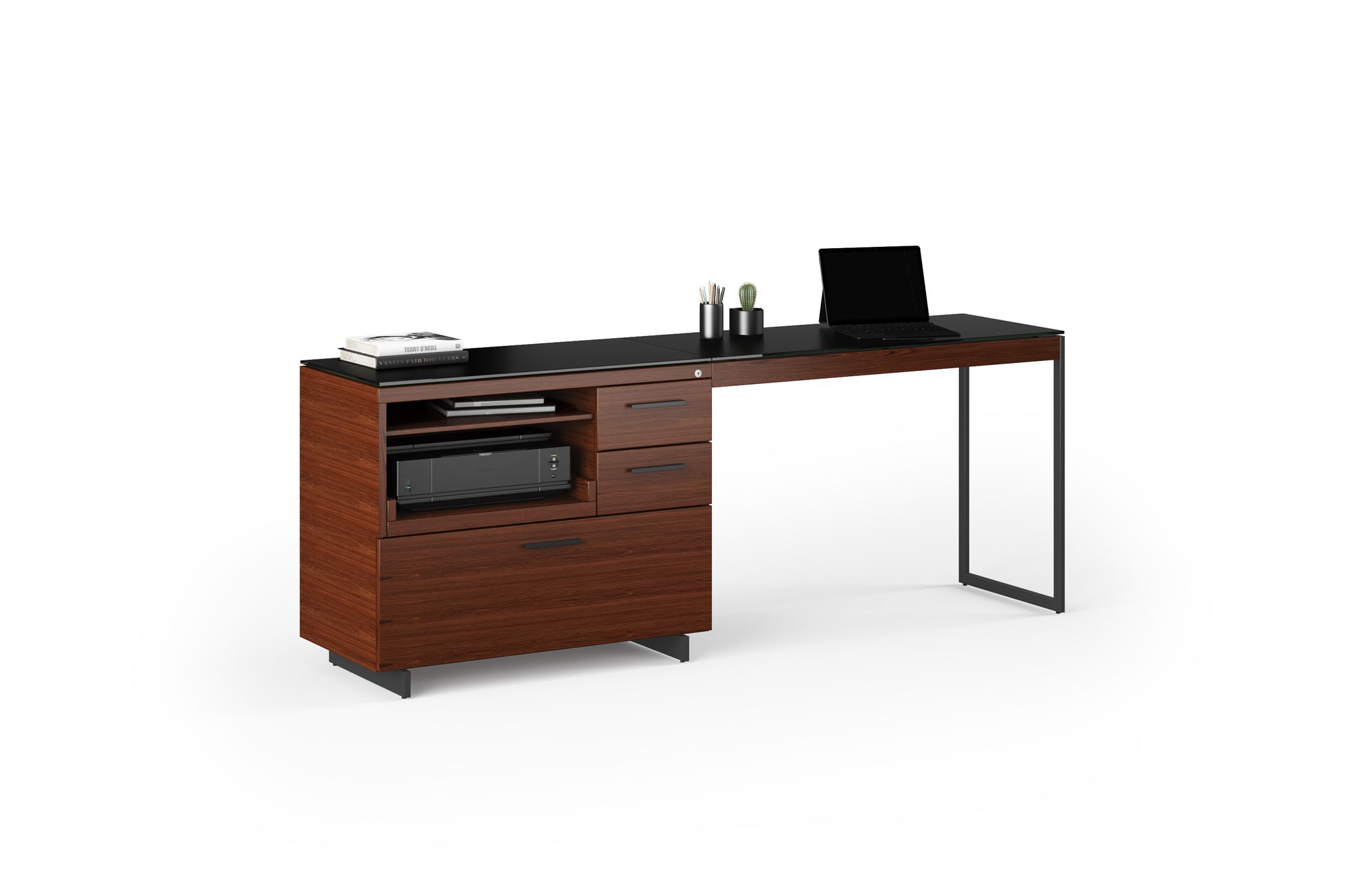 BDI Sequel 20 Sequel 6112 Modern Office Desk Return 6112 CWL-B ...