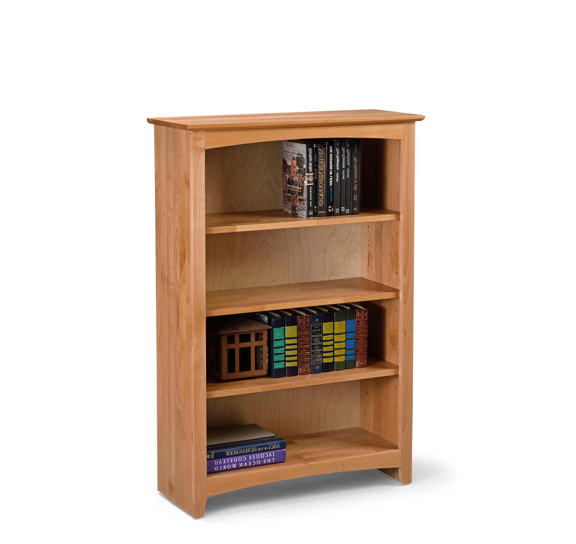 Archbold Furniture Alder Bookcases 63648 Alder Bookcase 36 x 48
