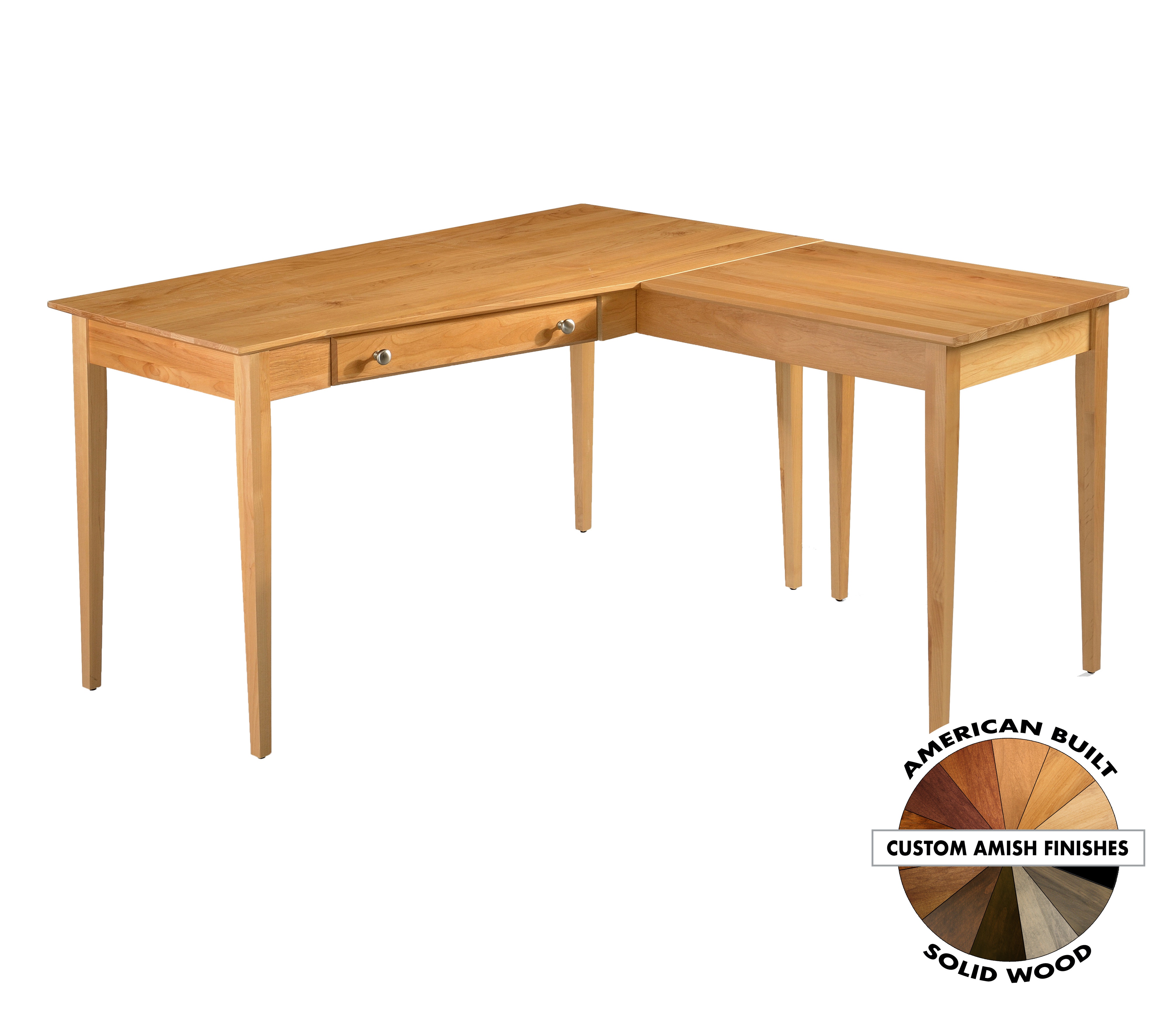 Archbold Furniture Modular Office 6509 Writing Desk and Return