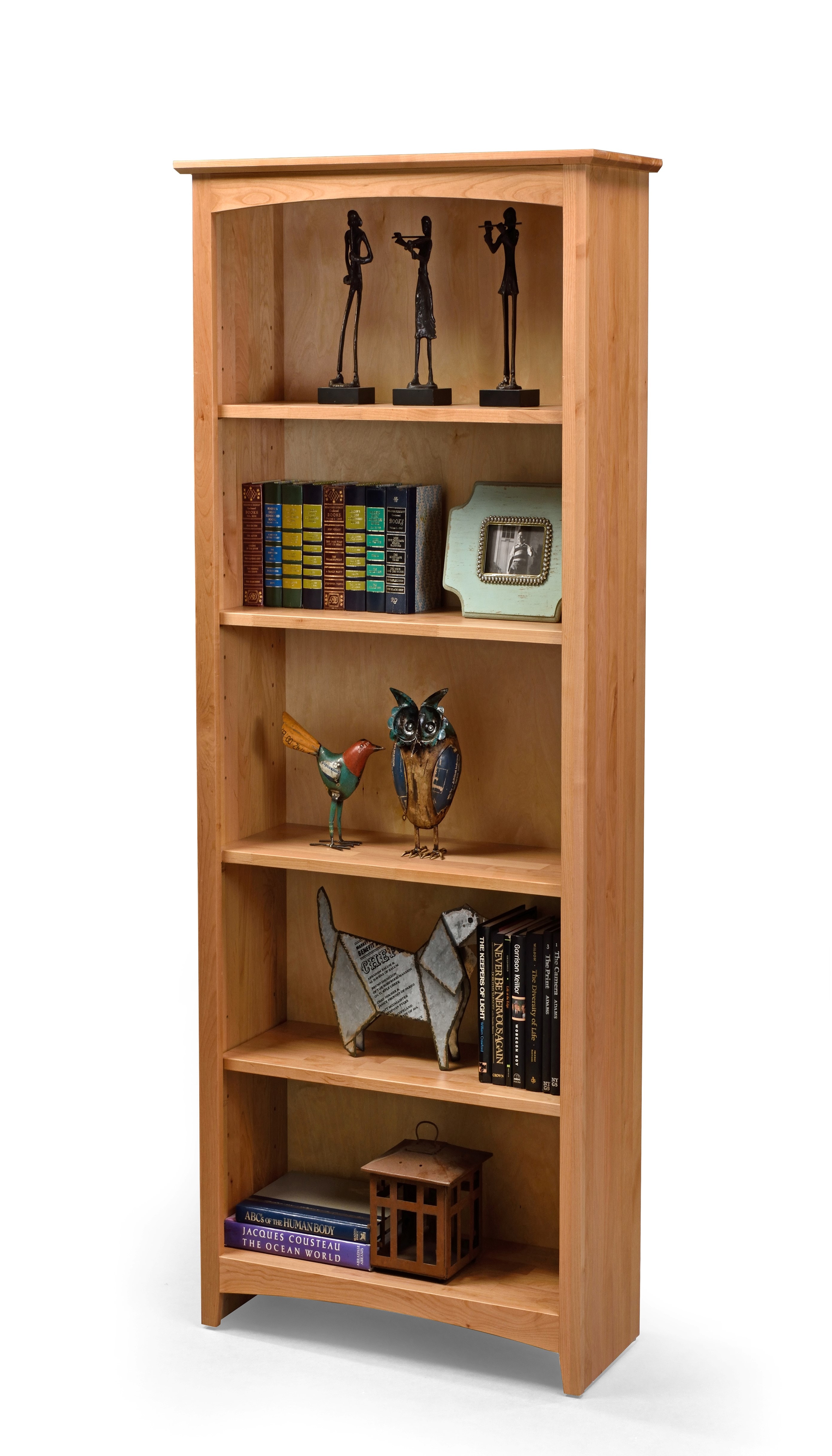 Archbold Furniture Alder Bookcases Alder Bookcase 24 x 60 62460 ...