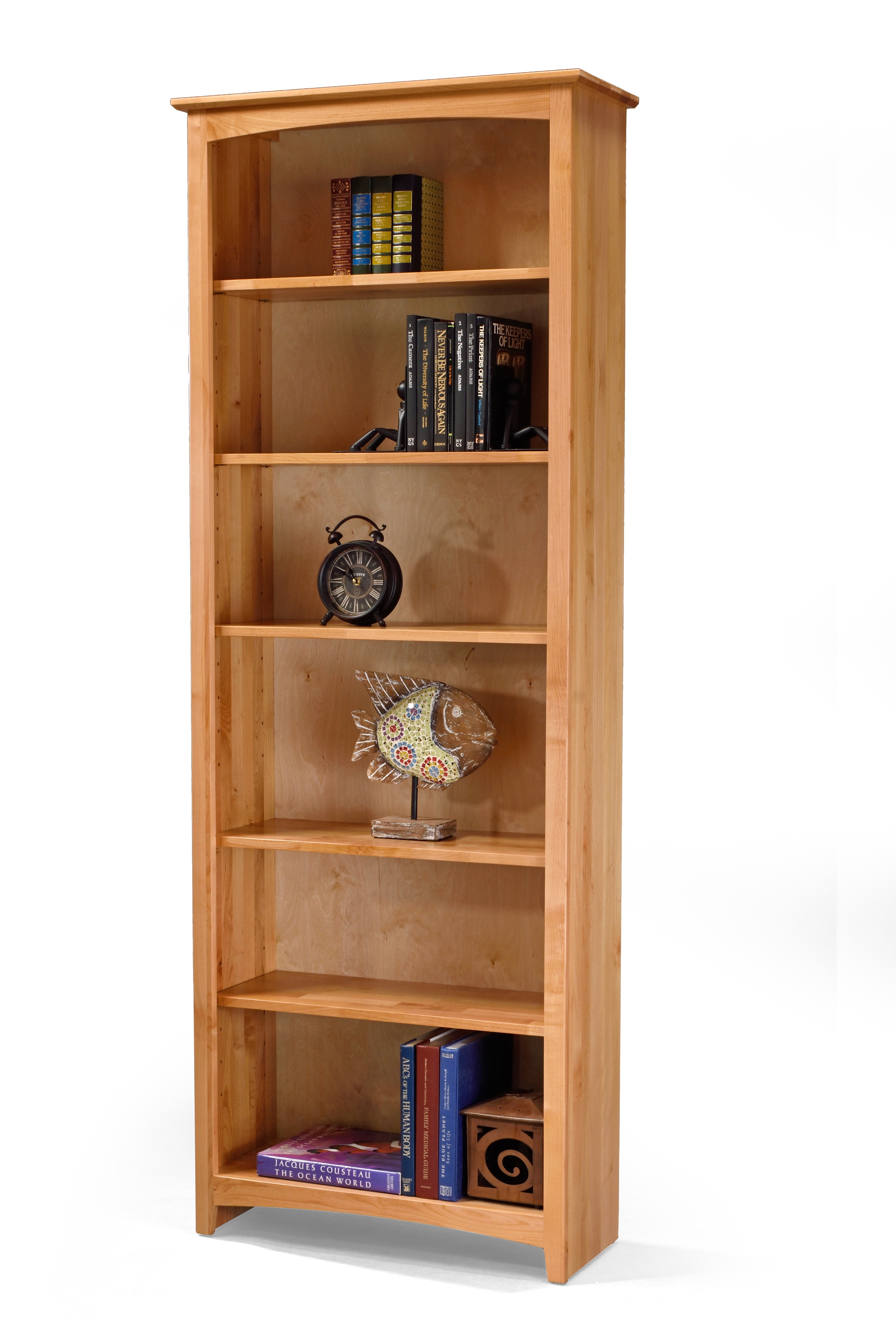 Archbold Furniture Alder Bookcase 24 x 84 62484 - Portland, OR | Key ...