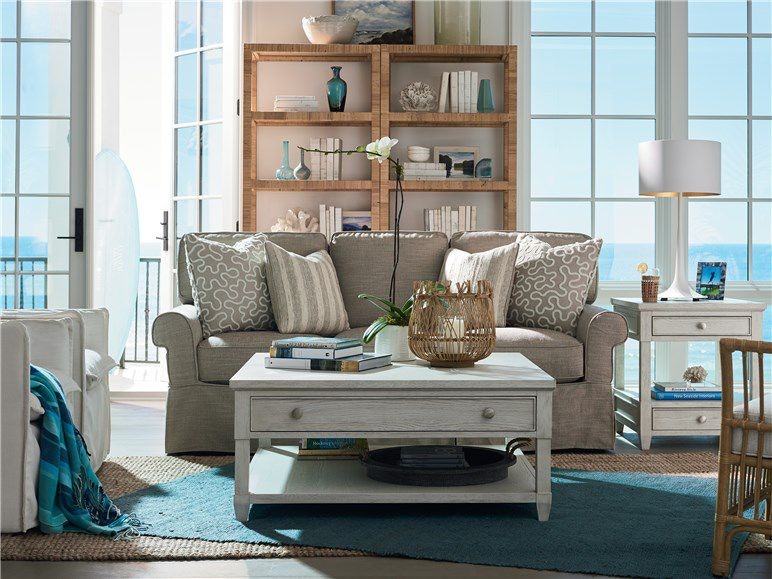 Coastal Living by Universal Living Room Drawer End Table 833807 Hickory Furniture Mart Hickory