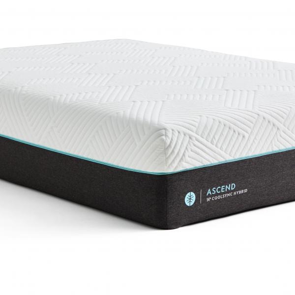 Malouf Sleep Mattresses Ascend 14" CoolSync™ Hybrid Mattress MM14QQ38GH ...