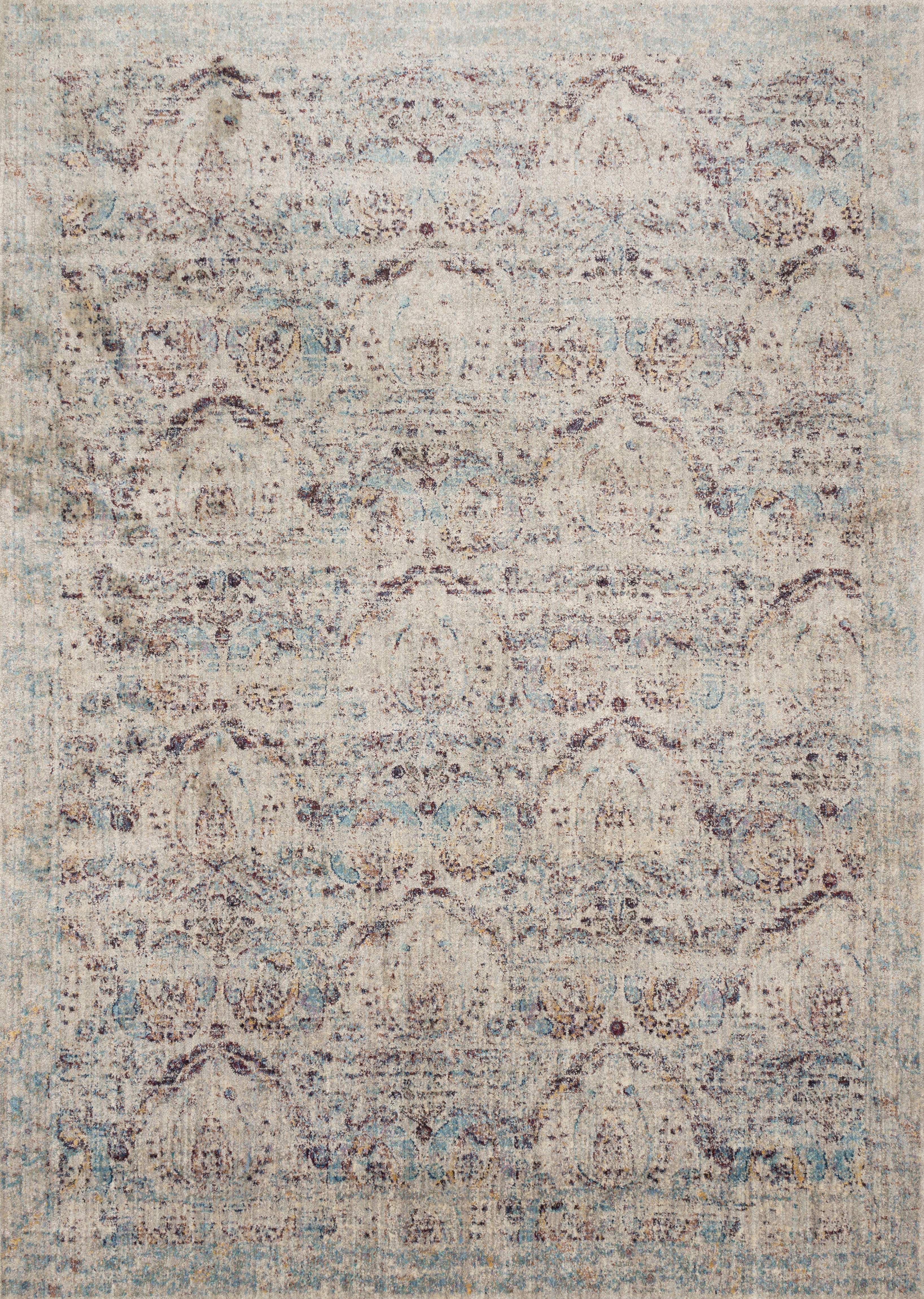 Loloi Area Rugs Anastasia Rug AF-05 Silver/Plum - Howard Lorton ...