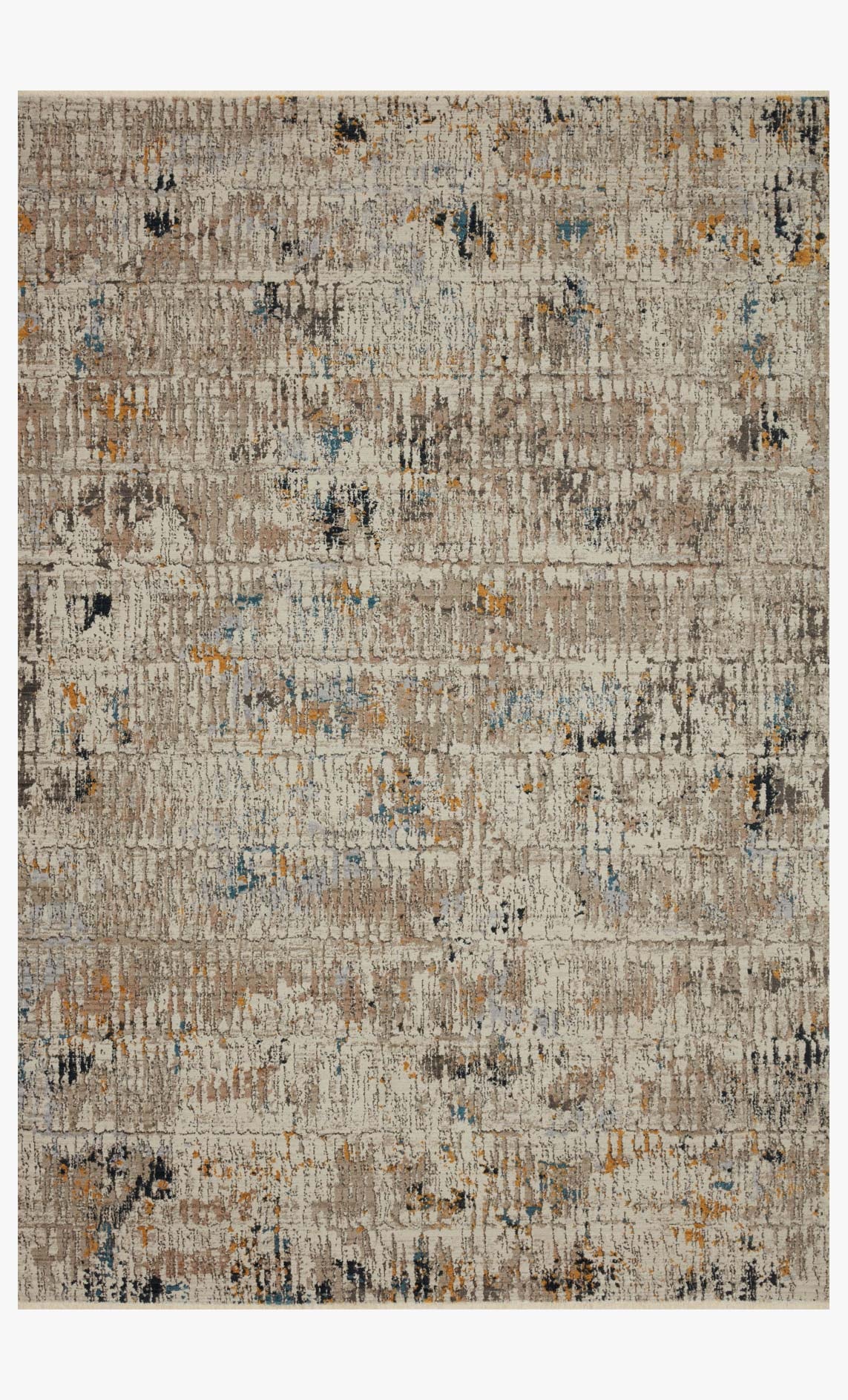Loloi Rugs Area Rugs LEIGH LEI-06 IVORY/GRANITE 11'6" X 15'7" AREA RUG ...