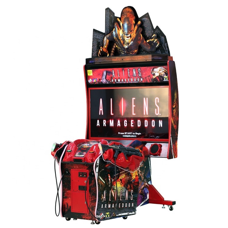 Raw Thrills Bar and Game Room Shooting Arcade Aliens Armageddon - Aminis
