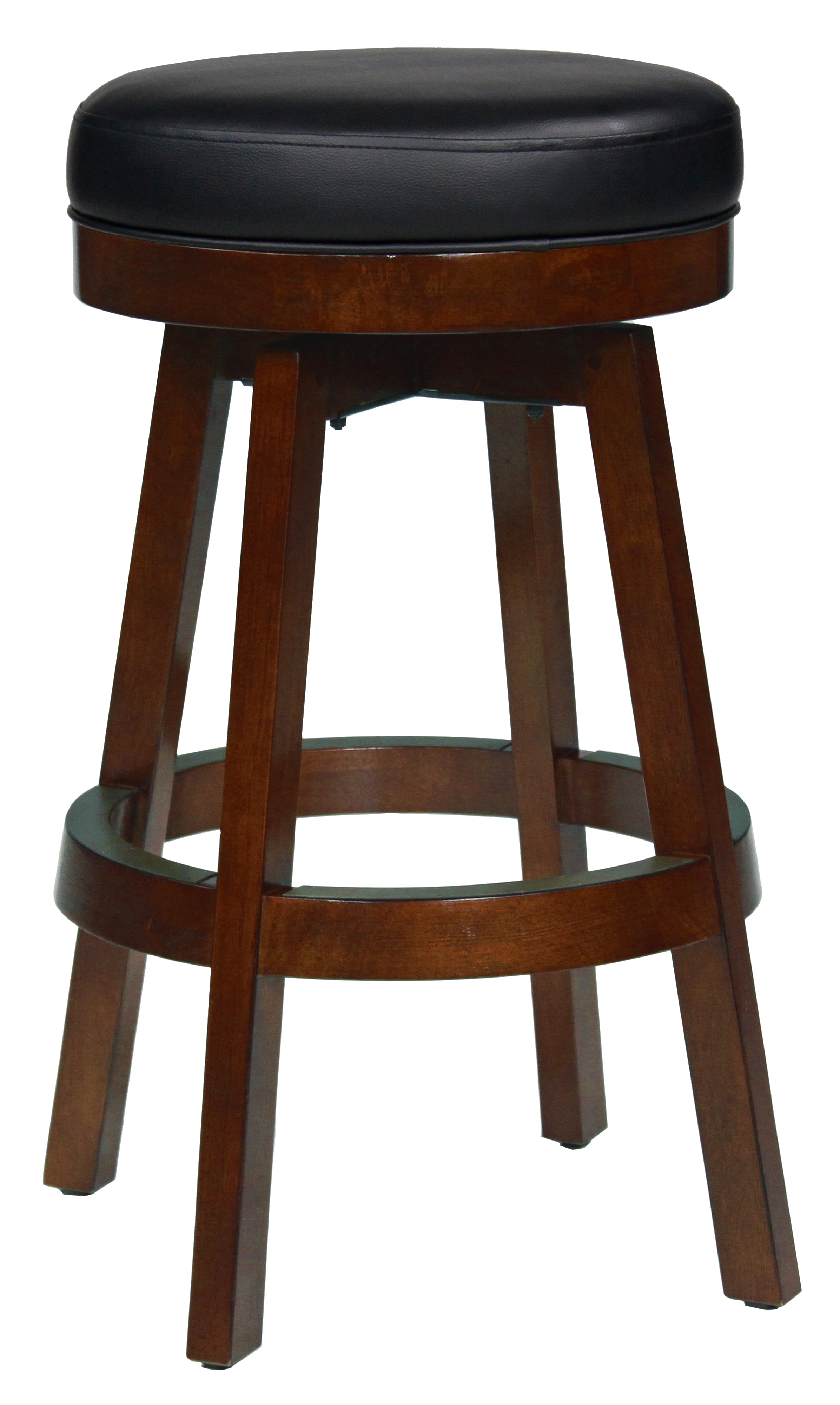 Legacy Billiards Bar and Game Room Stool Classic Backless Barstool - Aminis