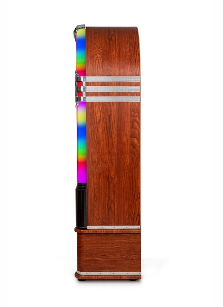 Crosley Bar and Game Room Jukebox Digital LED Bluetooth Jukebox with ...