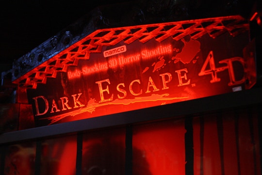 Namco Bar and Game Room 4D Arcade Game Dark Escape 4D - Aminis