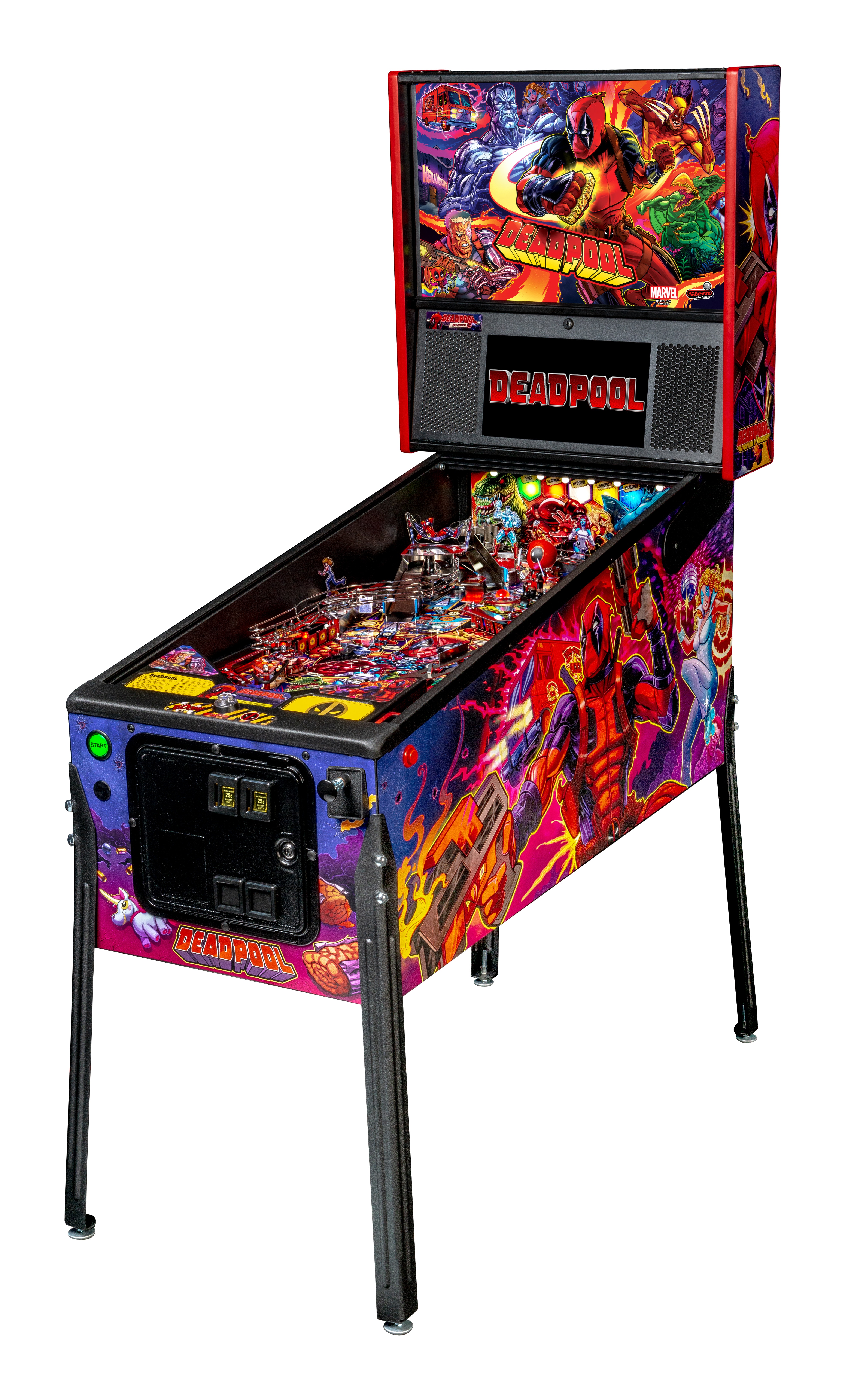 Stern Bar and Game Room Pinball Deadpool Pro - Aminis