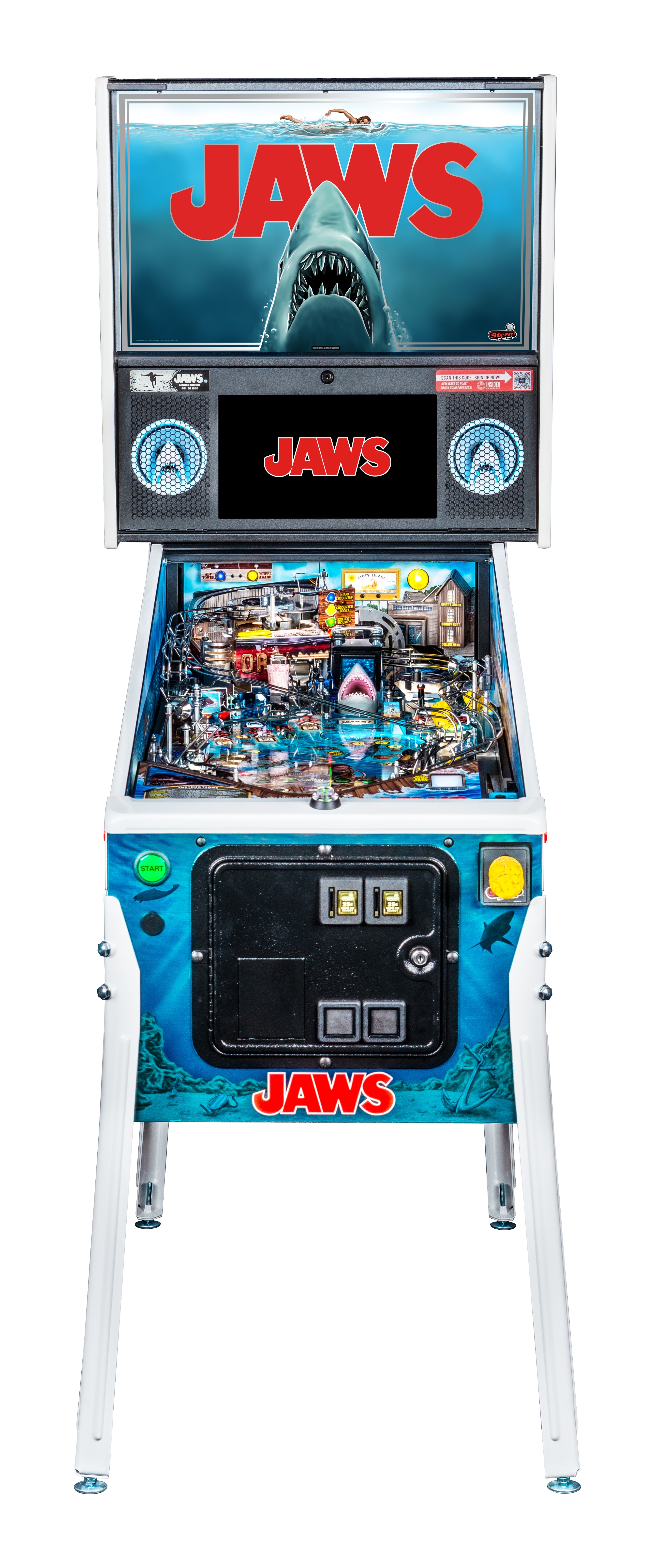 Stern Bar and Game Room Pinball Jaws LE - Aminis