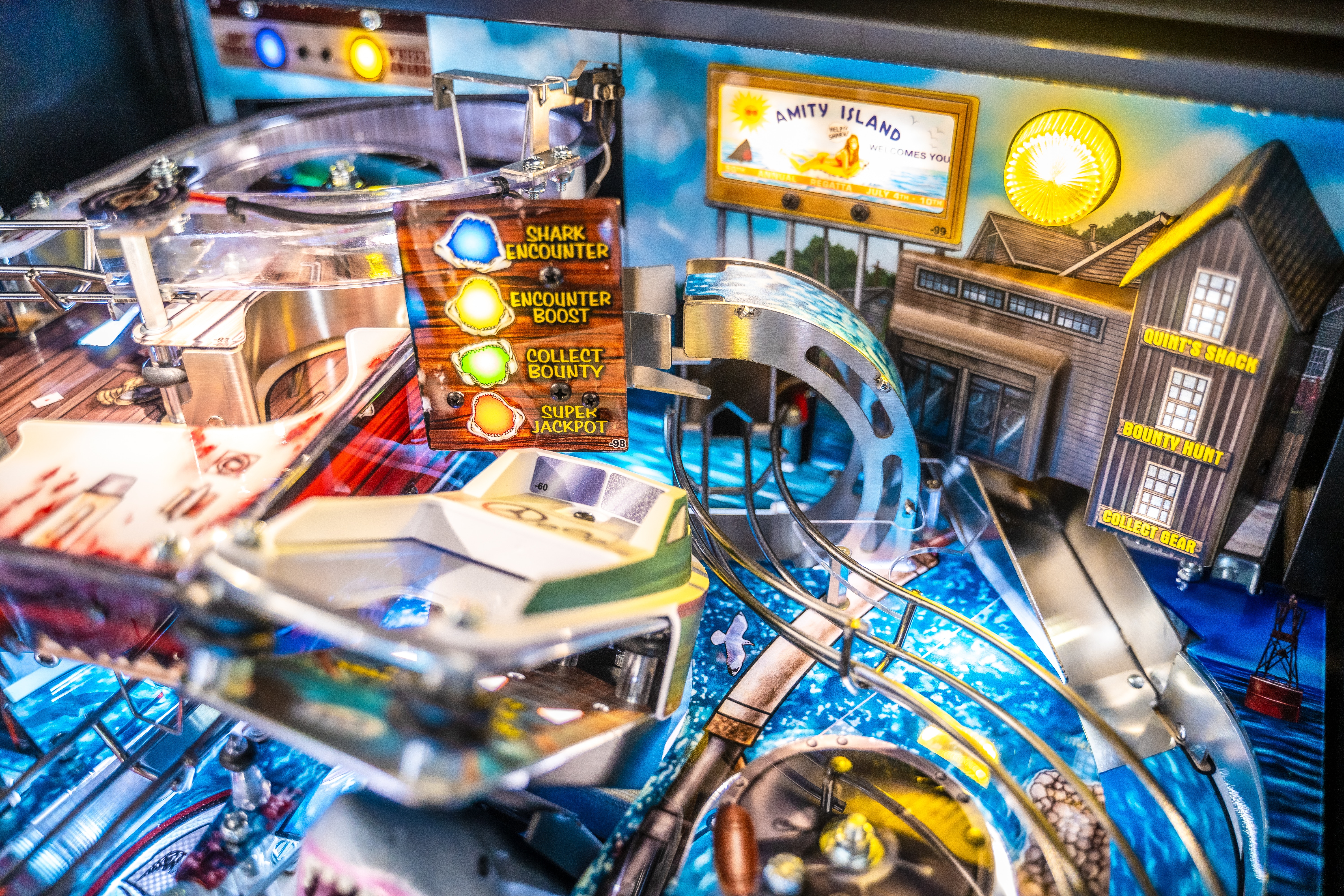 Stern Bar and Game Room Pinball Jaws Premium - Aminis