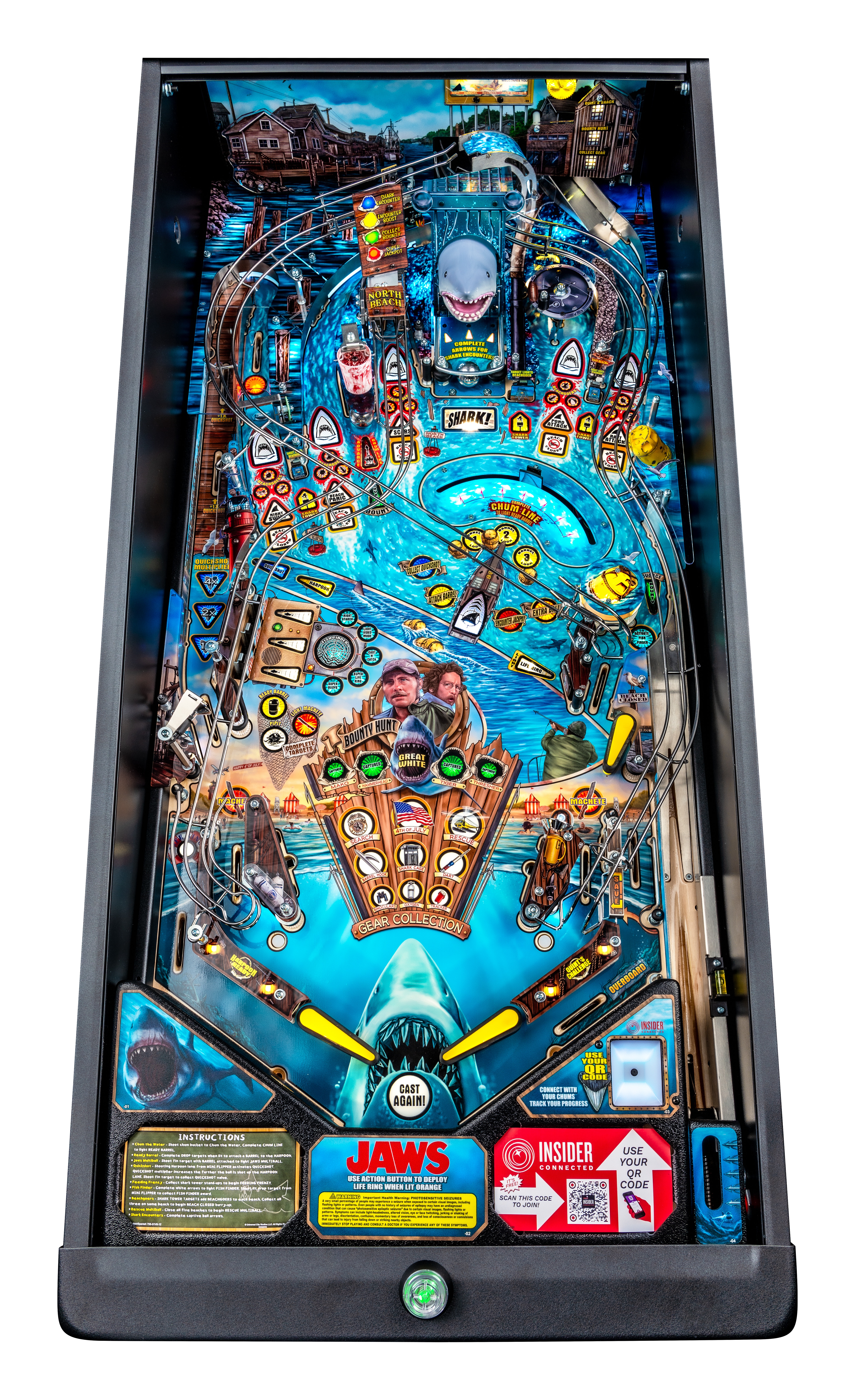 Stern Bar and Game Room Pinball Jaws Pro - Aminis