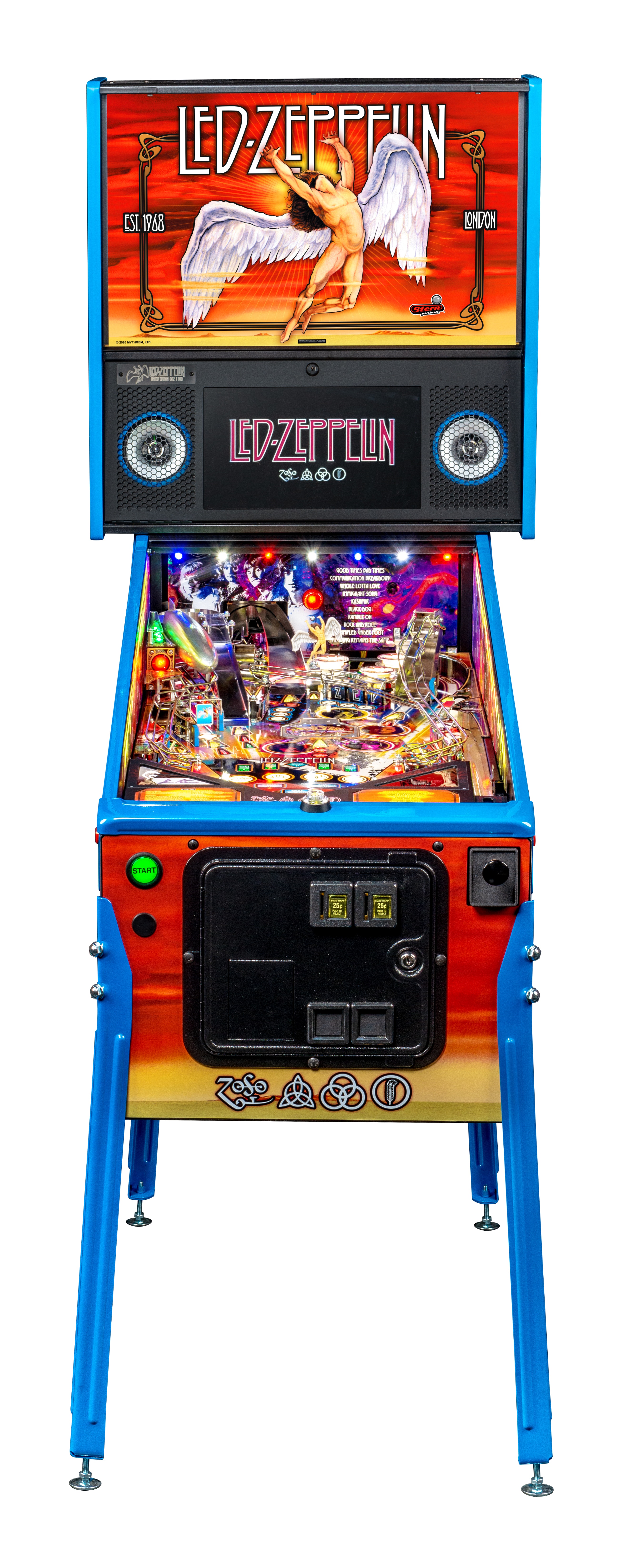 Stern Bar and Game Room Pinball Led Zeppelin LE - Aminis