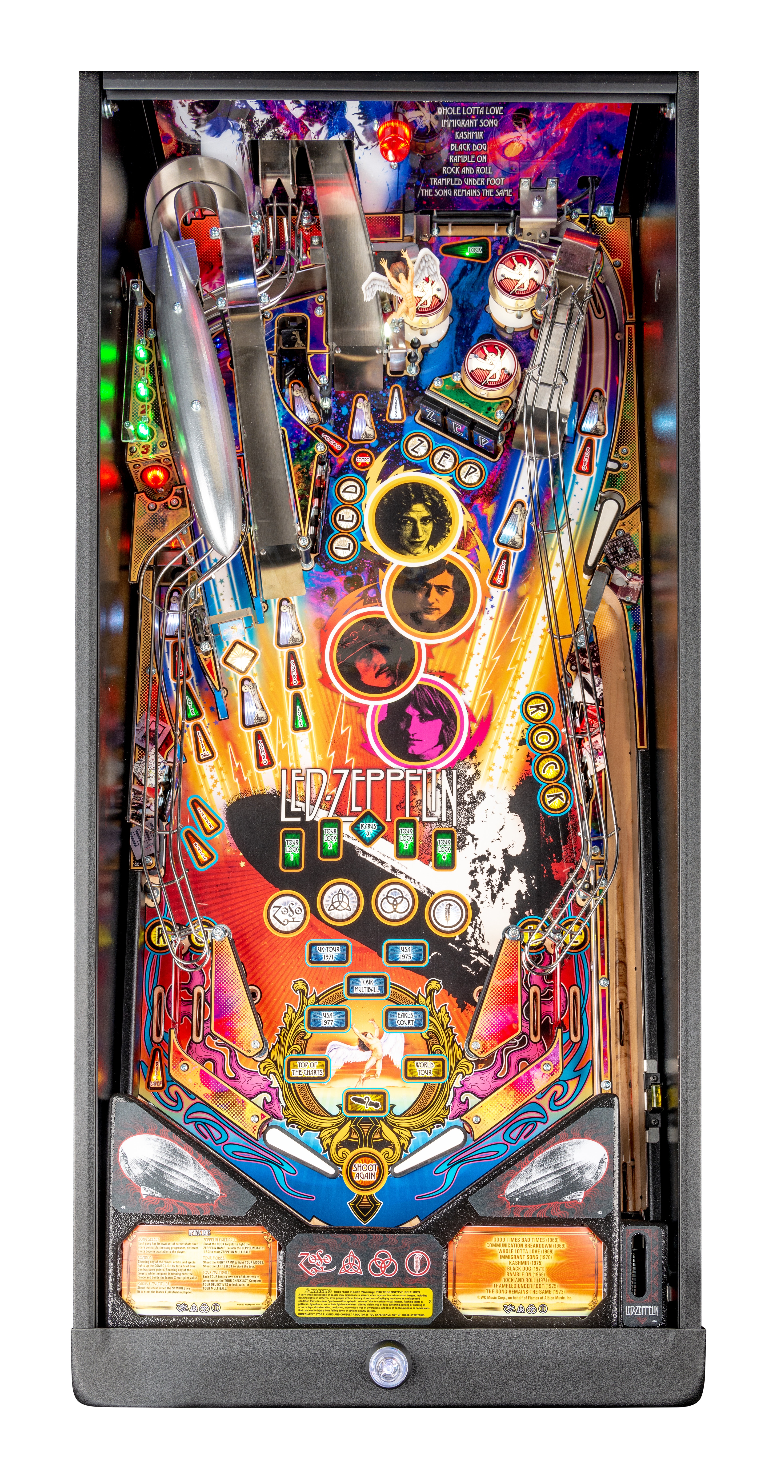 Stern Bar and Game Room Pinball Led Zeppelin Pro - Aminis