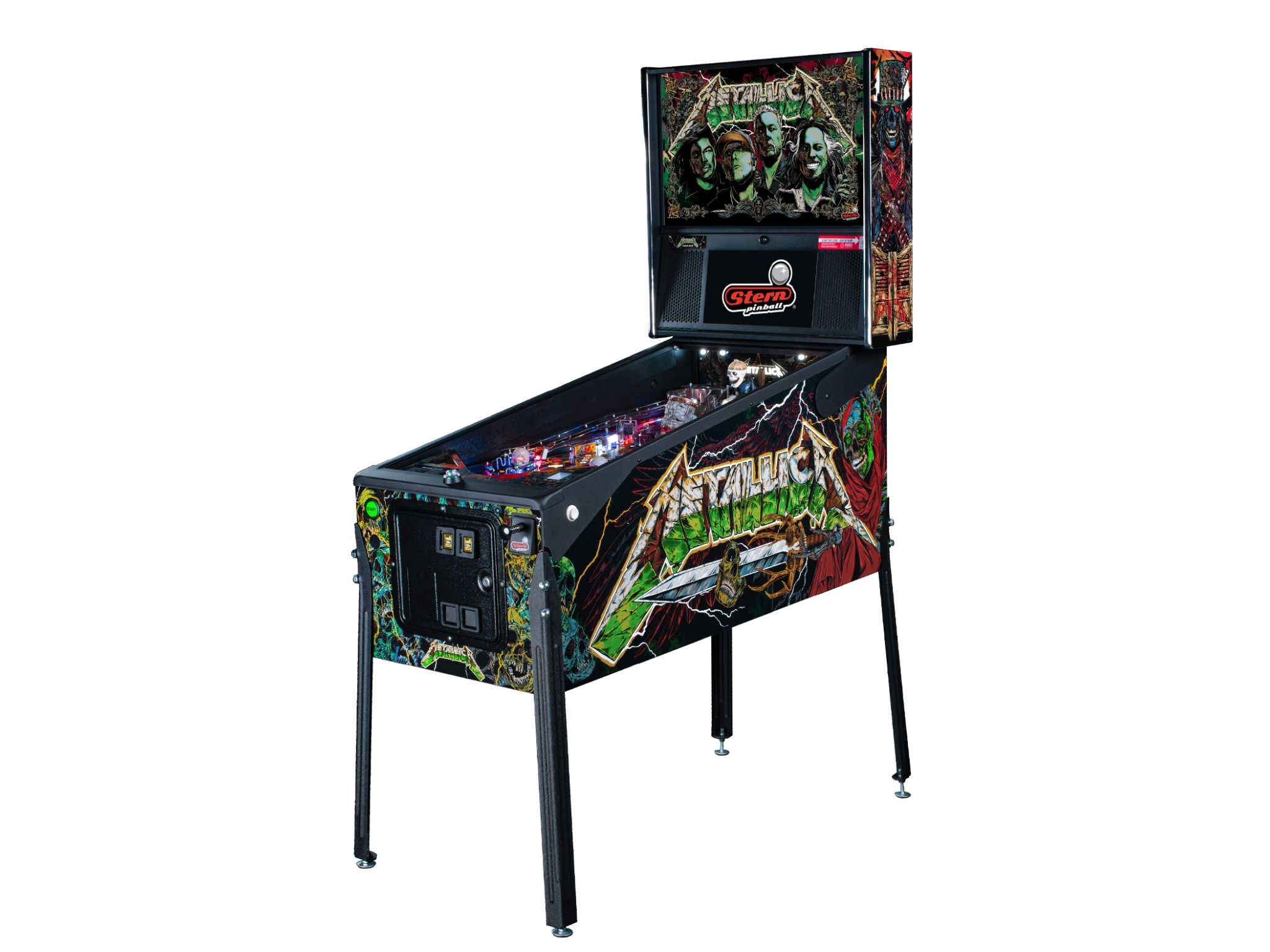 Stern Bar and Game Room Pinball Metallica Remastered Premium - Aminis