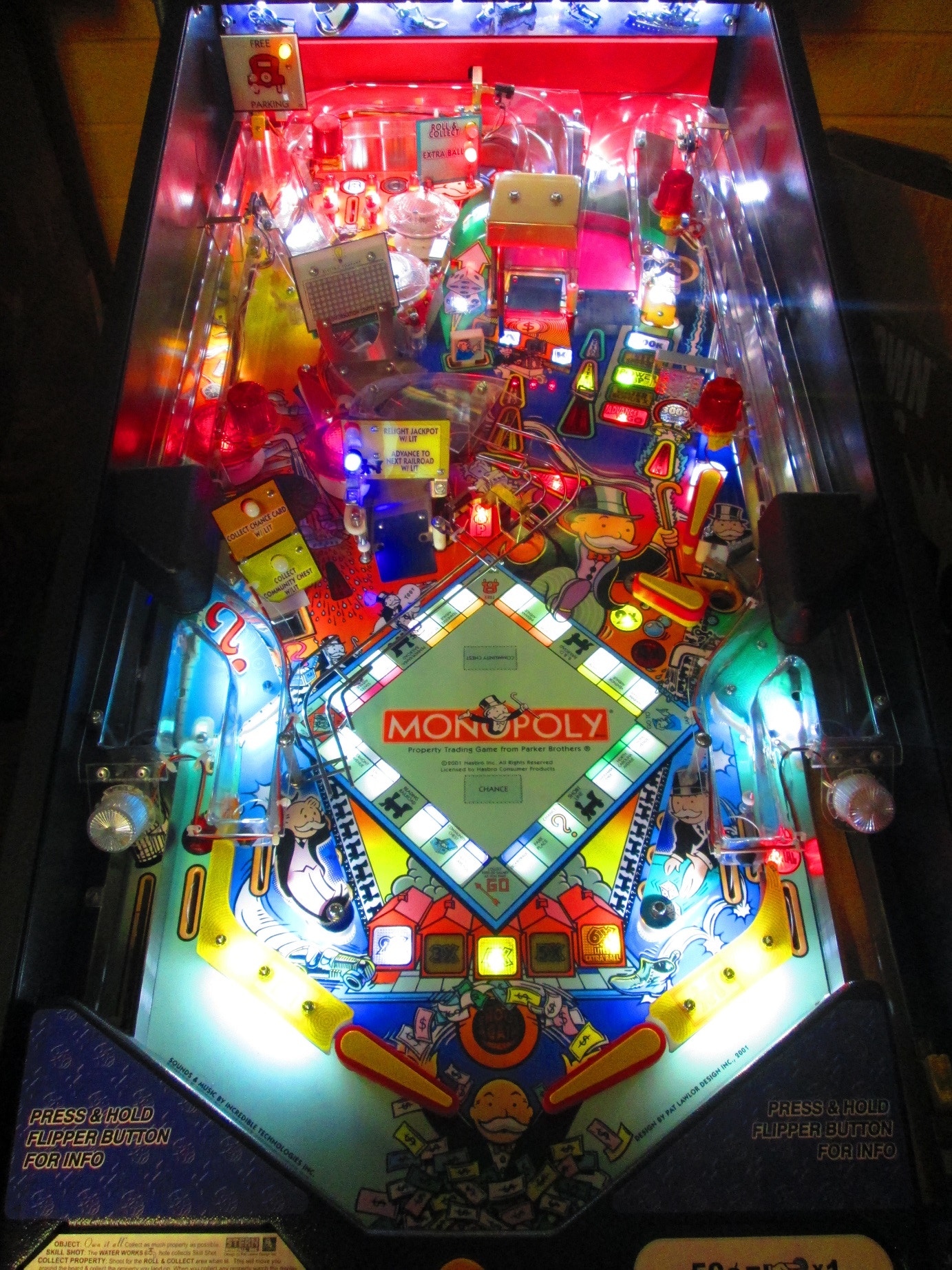 Stern Bar and Game Room Pinball Monopoly - Aminis