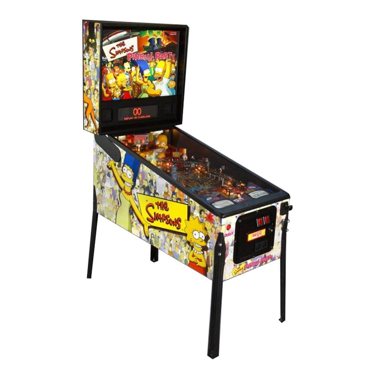 Simpsons Pinball Machi THE SIMPSONS PINBALL MACHINE (Data East)