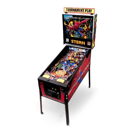 Spiderman pinball toy store