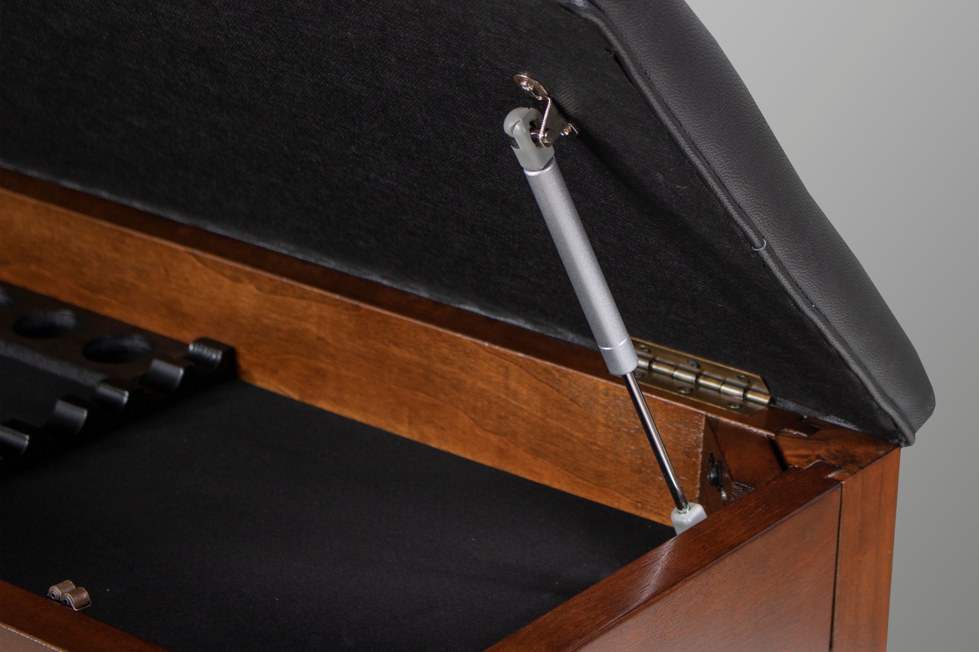 Legacy Billiards Bar and Game Room Storage Bench Baylor Dining Storage ...