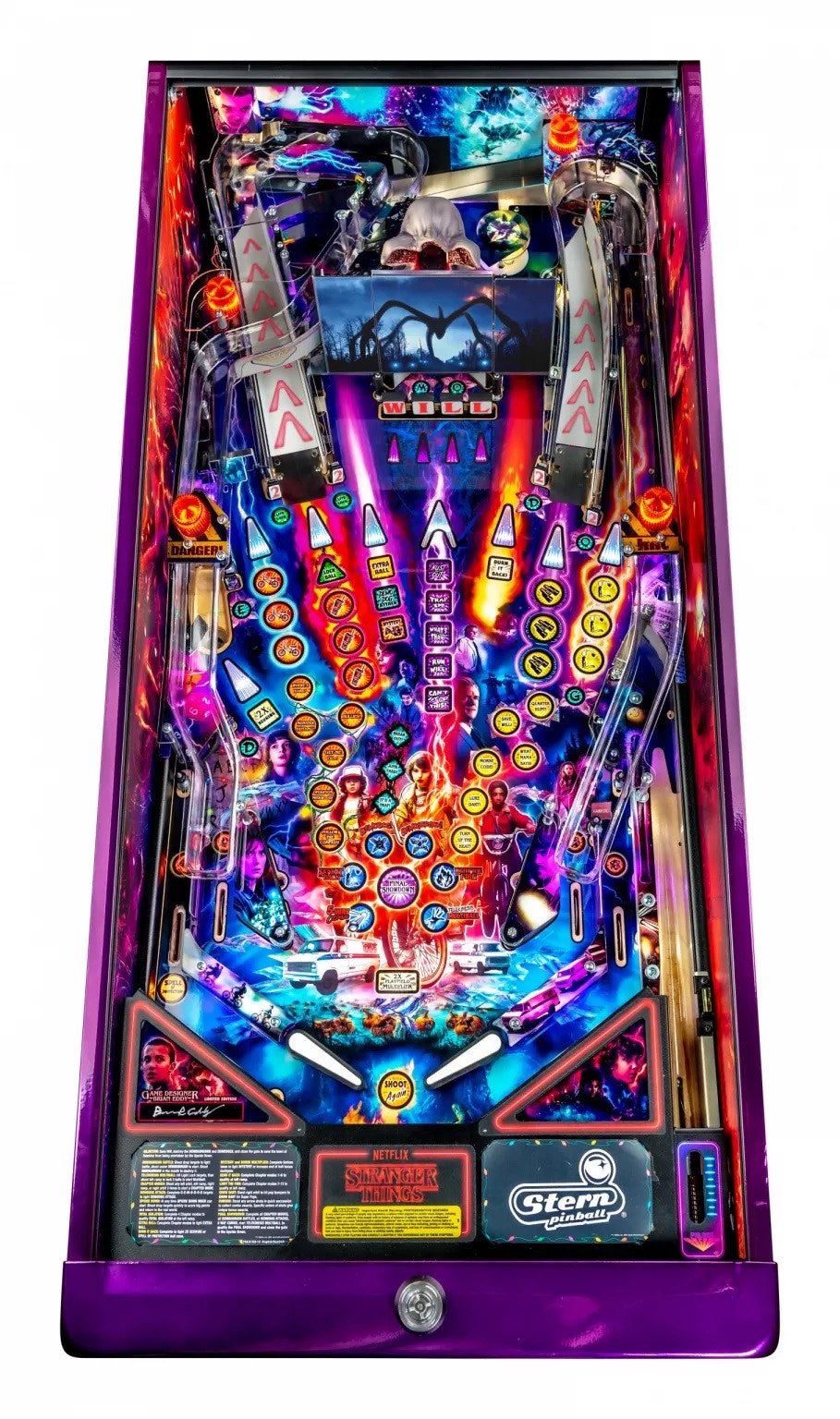Stern Bar and Game Room Pinball Stranger Things Pro - Aminis