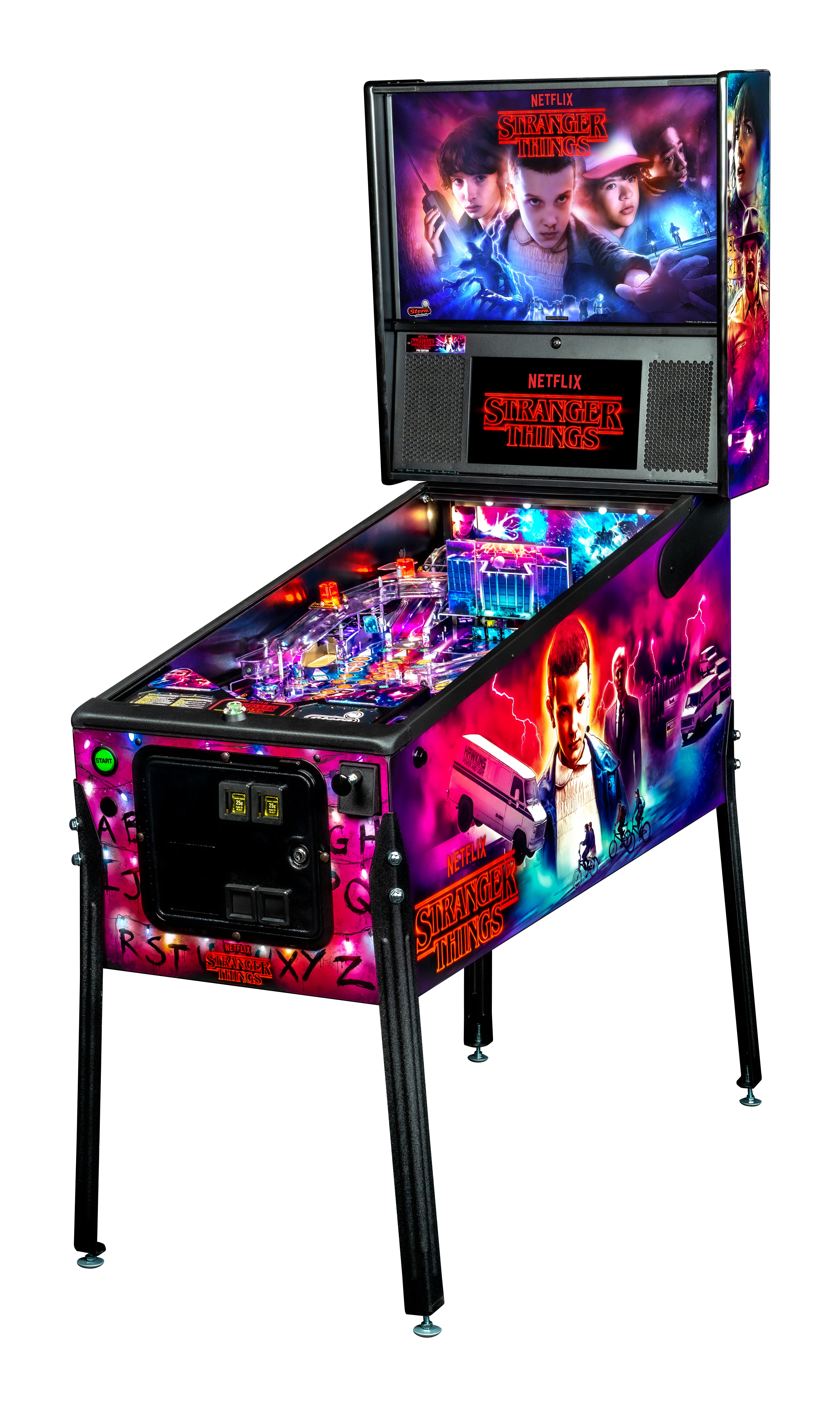 Stern Bar and Game Room Pinball Stranger Things Pro - Aminis