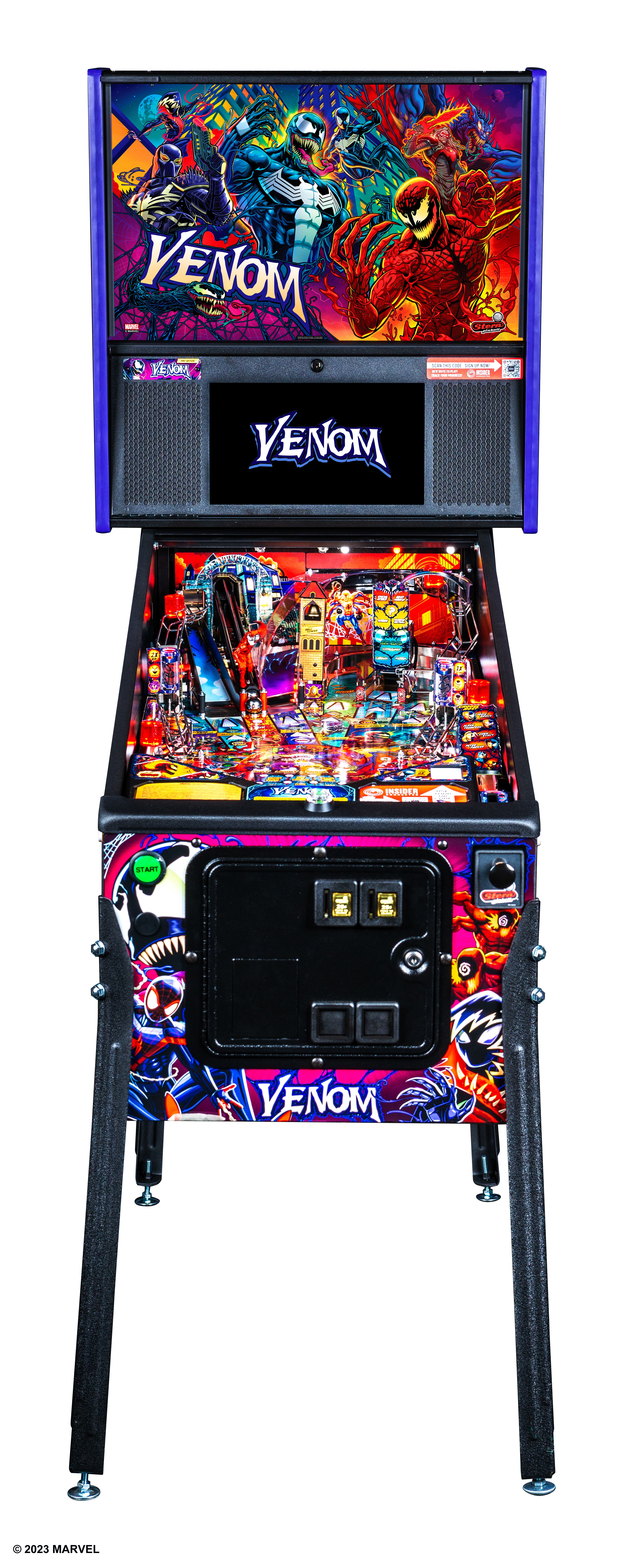Stern Bar and Game Room Pinball Venom Pro - Aminis