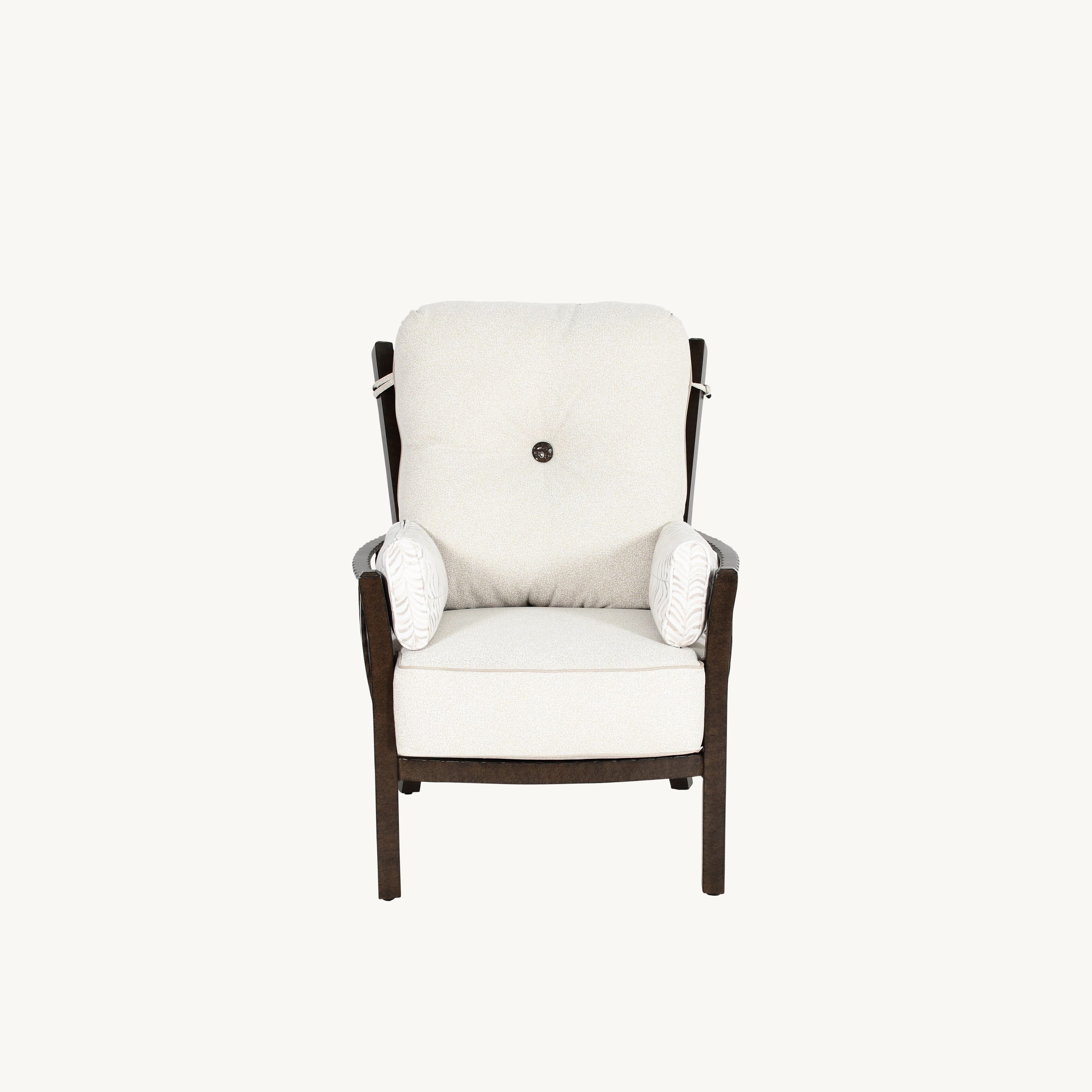 Castelle Outdoor Furniture Santa Fe Cushioned Lounge Chair 6D30T - Aminis