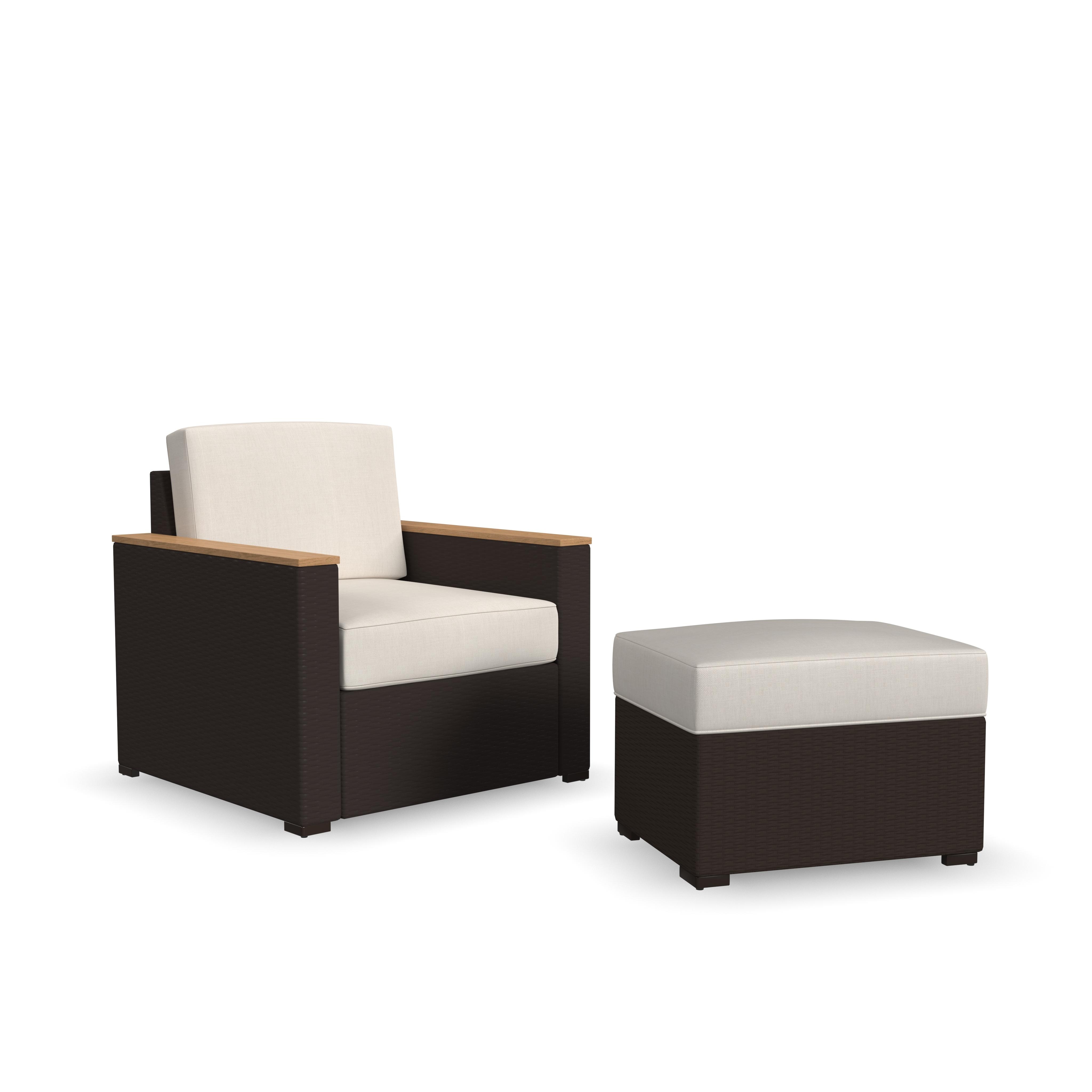 homestyles Palm Springs 6800-1090 Chair and Ottoman